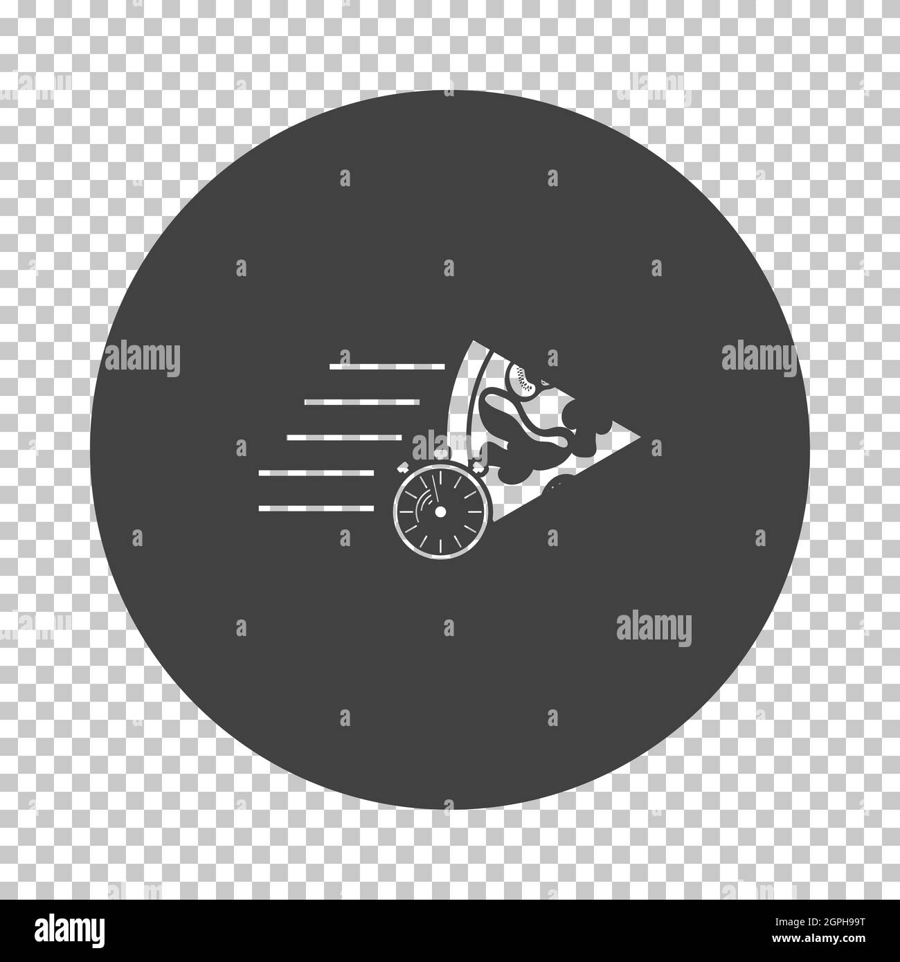 Pizza Delivery Icon Stock Vector Image & Art - Alamy