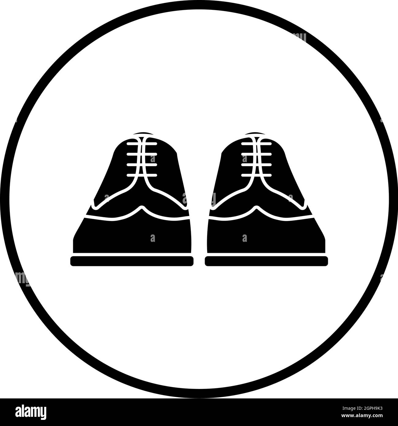 Business Shoes Icon Stock Vector Image & Art - Alamy