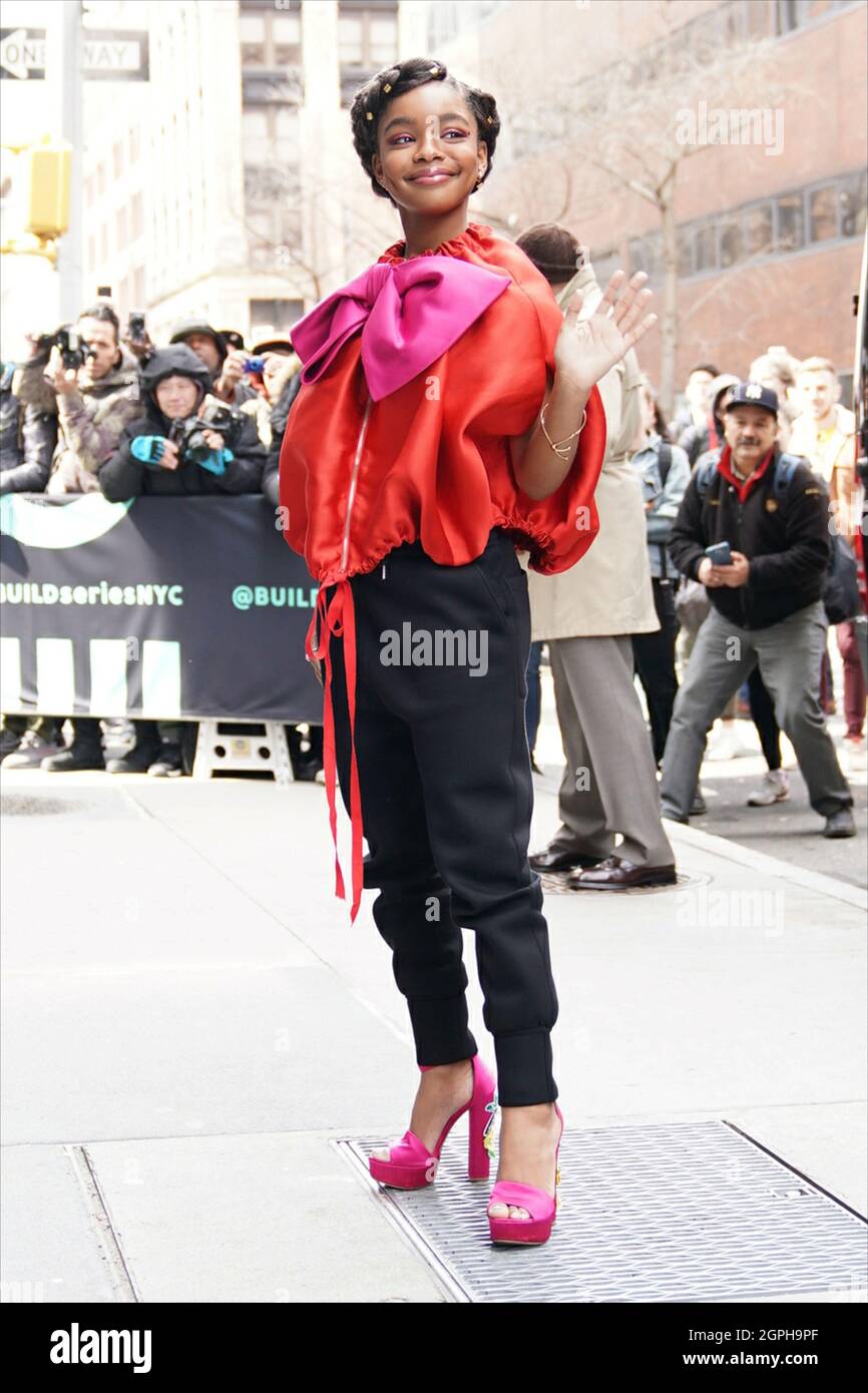 New York - NY - 20190402 Melissa Martin is seen arriving at the Build ...