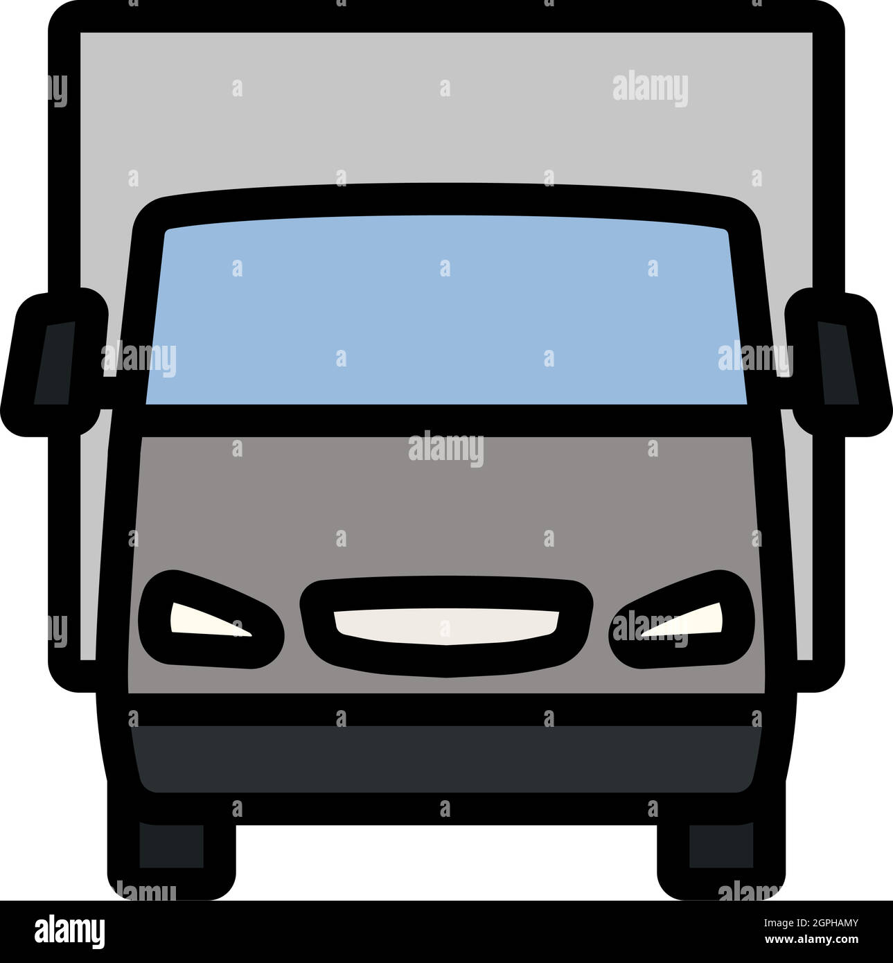 Van Truck Icon Stock Vector Image & Art - Alamy