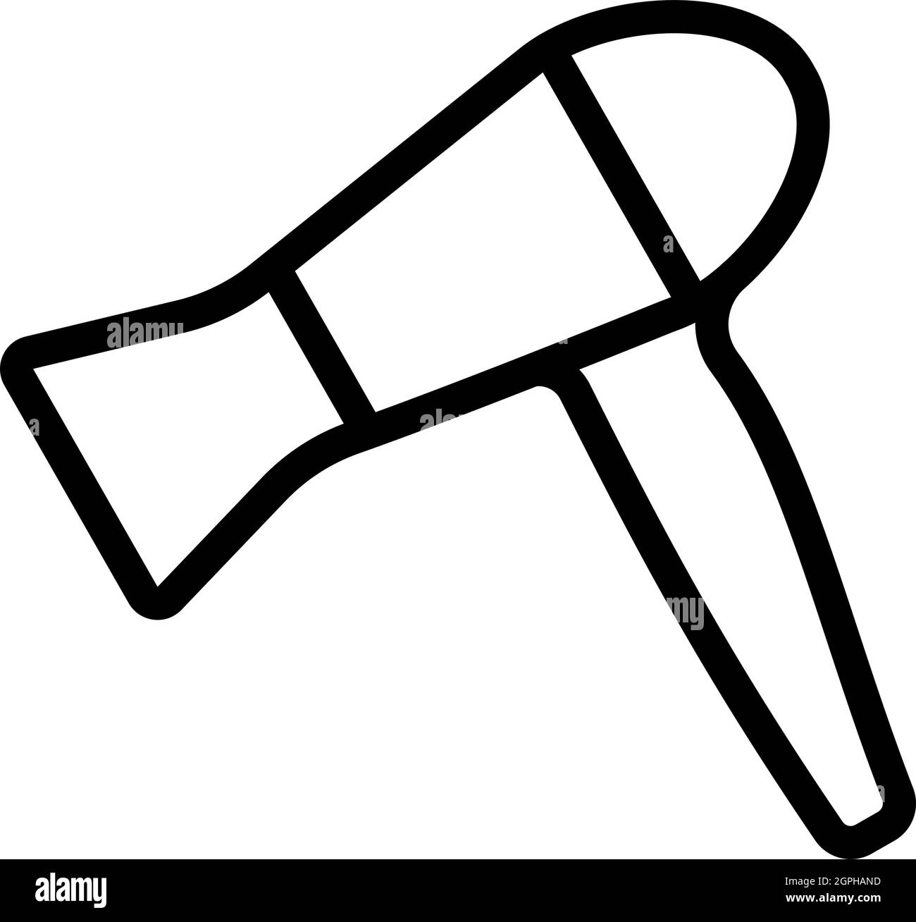 Blow dryer hair icon Black and White Stock Photos & Images - Alamy