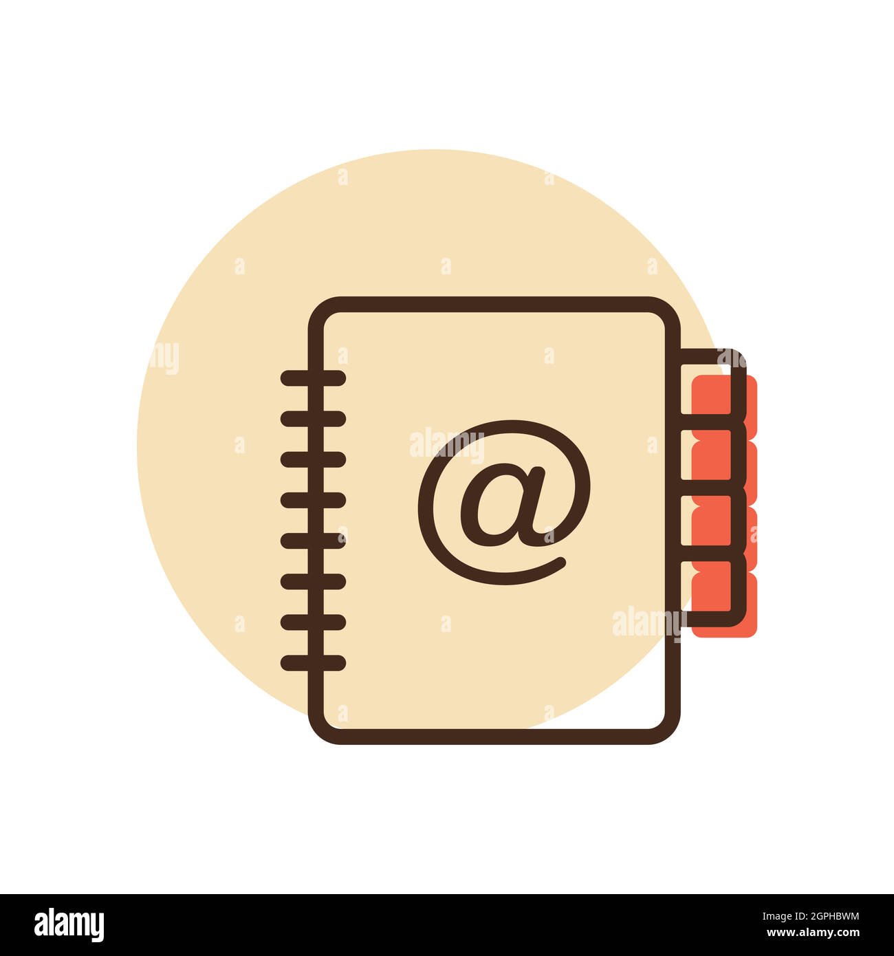 Address book icon business hi-res stock photography and images - Alamy