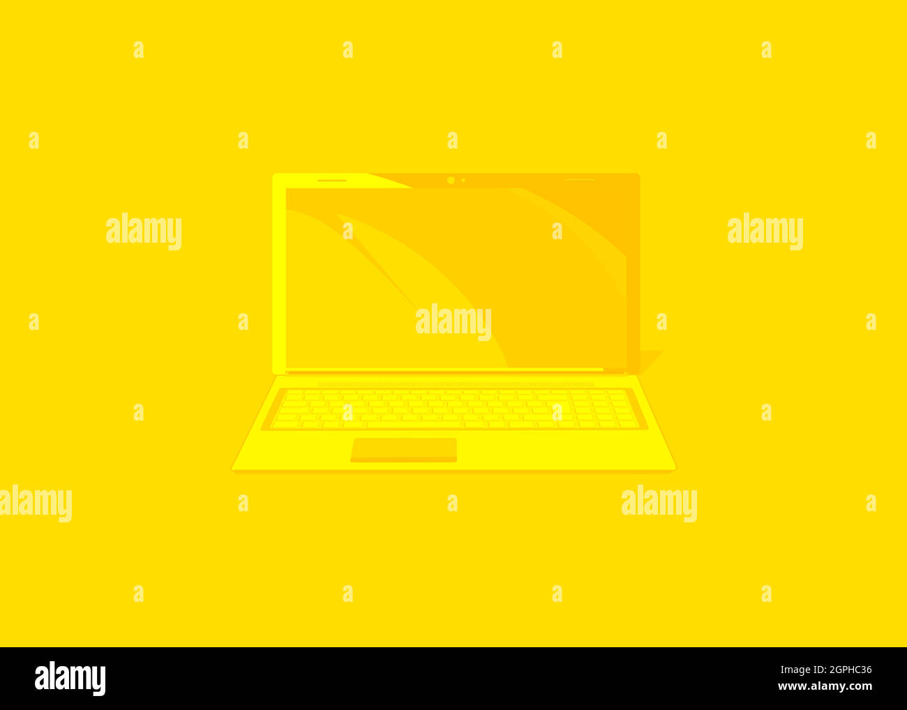 Digital laptop Stock Vector Images - Alamy