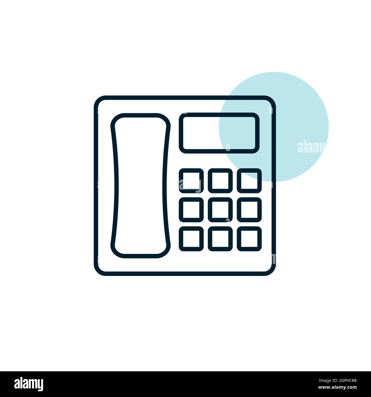 Phone outline Stock Vector Images - Alamy