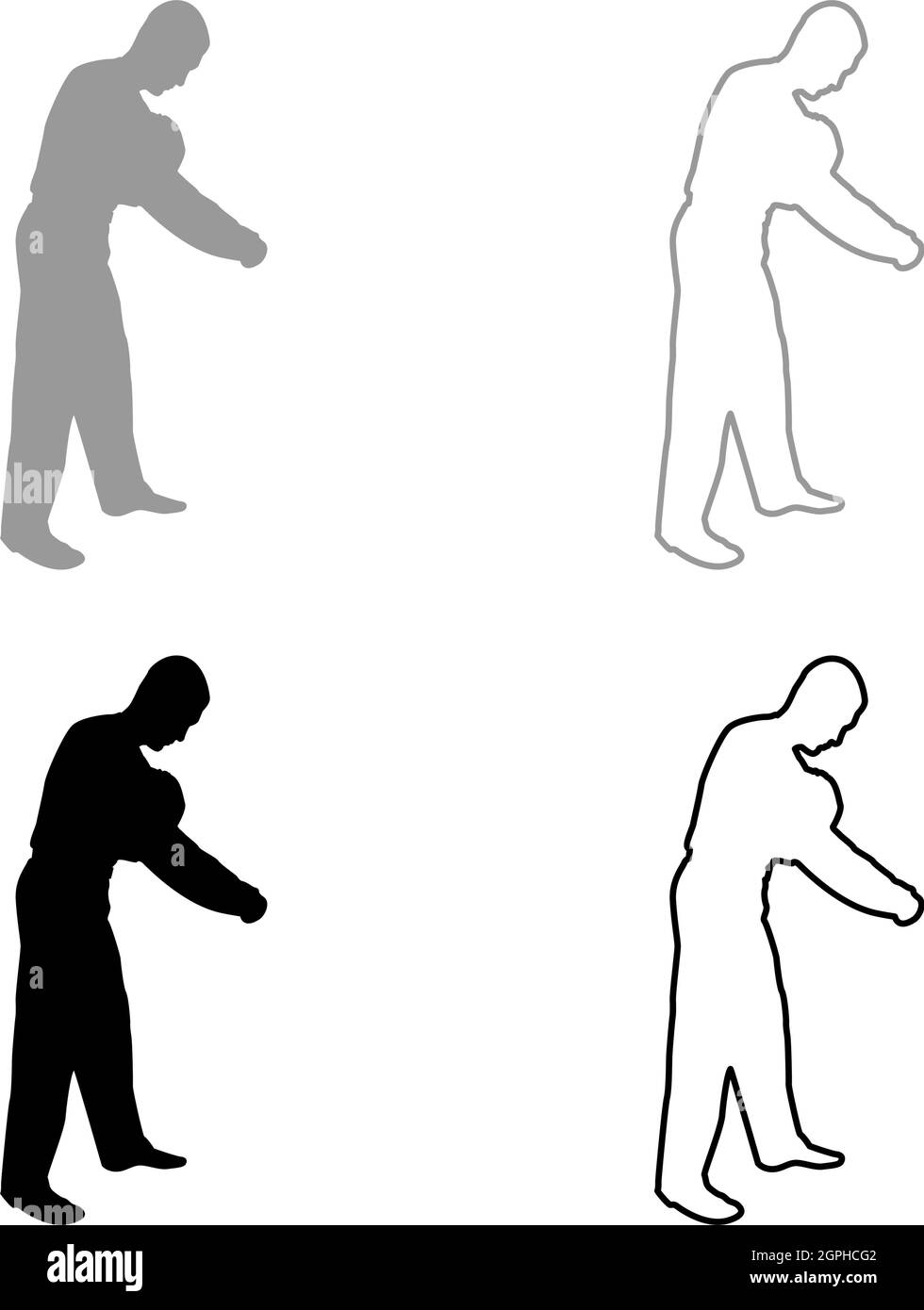 Grey clothes Stock Vector Images - Alamy