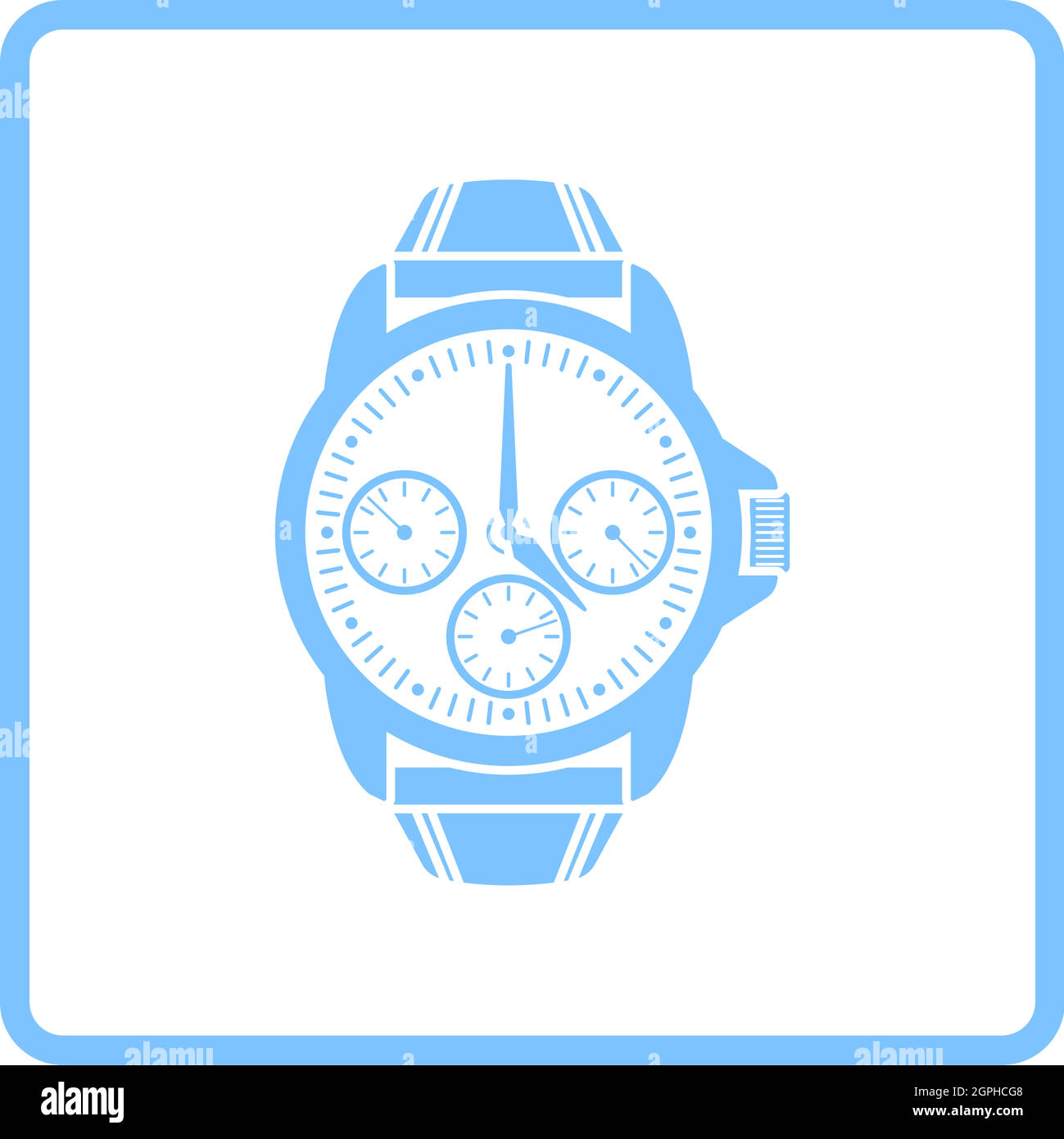 Watch icon Stock Vector Images - Alamy