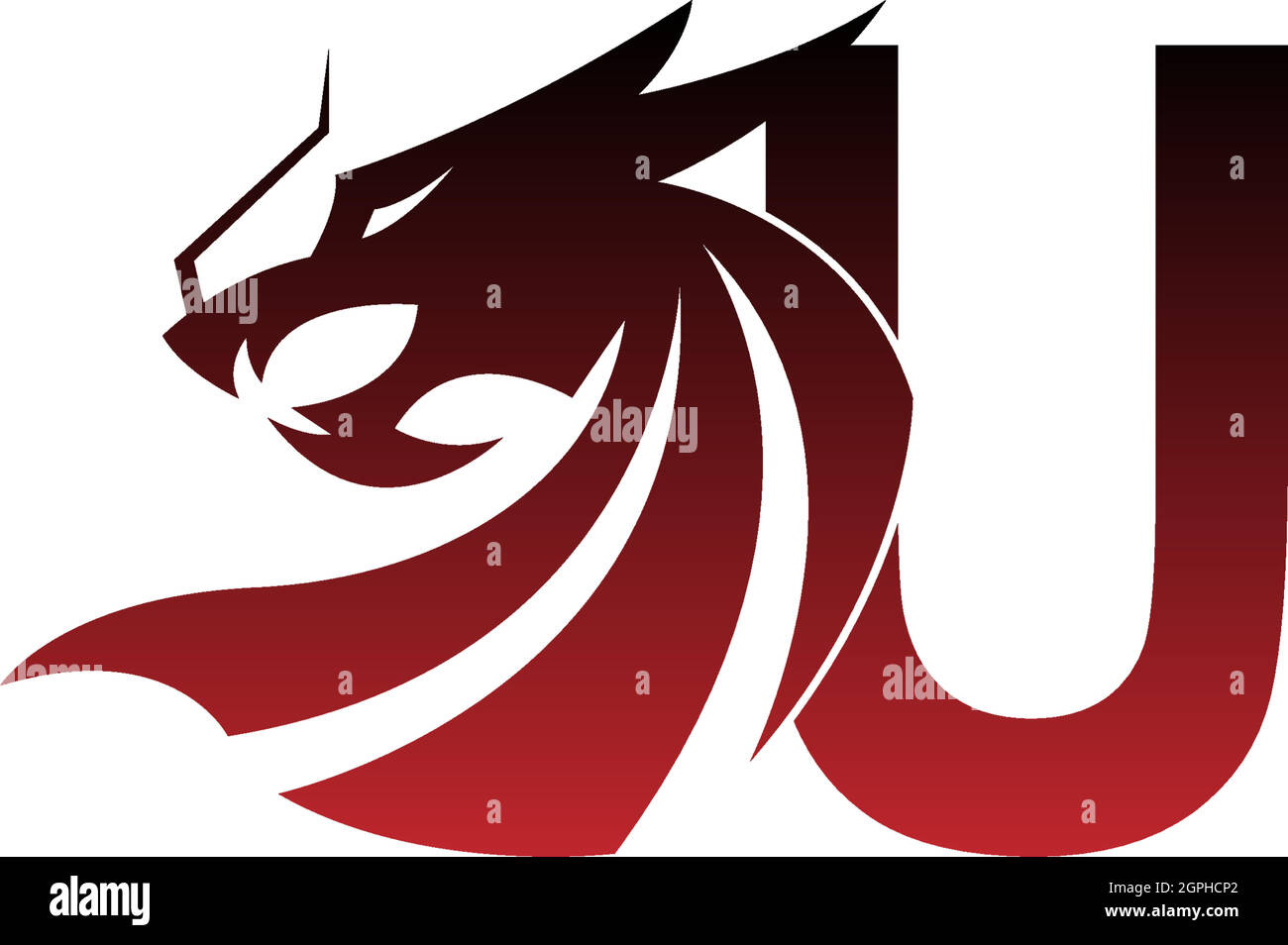 Power u logo Stock Vector Images - Alamy