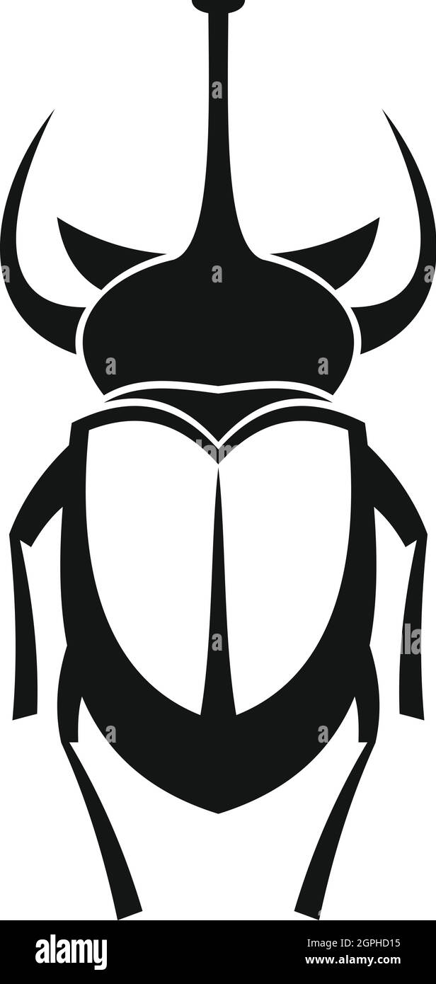 Weevil beetle icon, simple style Stock Vector Image & Art - Alamy