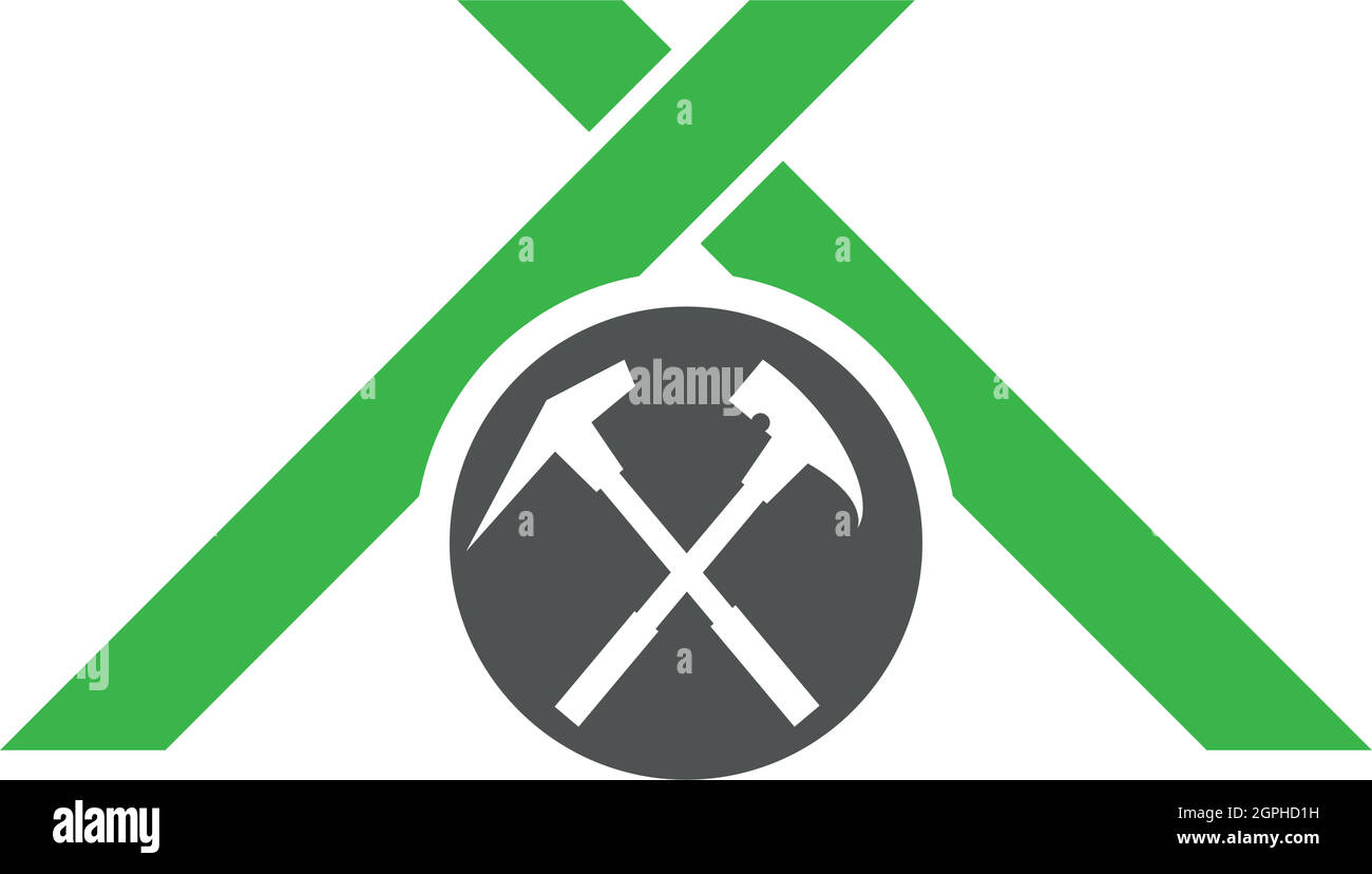 Construction tools house Stock Vector Images - Alamy