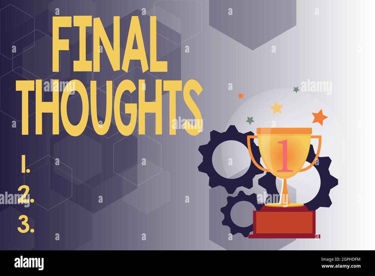 Text showing inspiration Final Thoughts. Business overview Conclusion ...