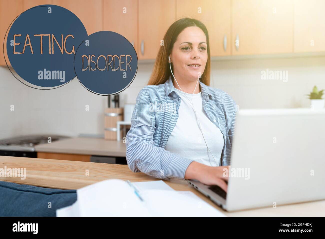 Text sign showing Eating Disorder. Word Written on illnesses that are ...