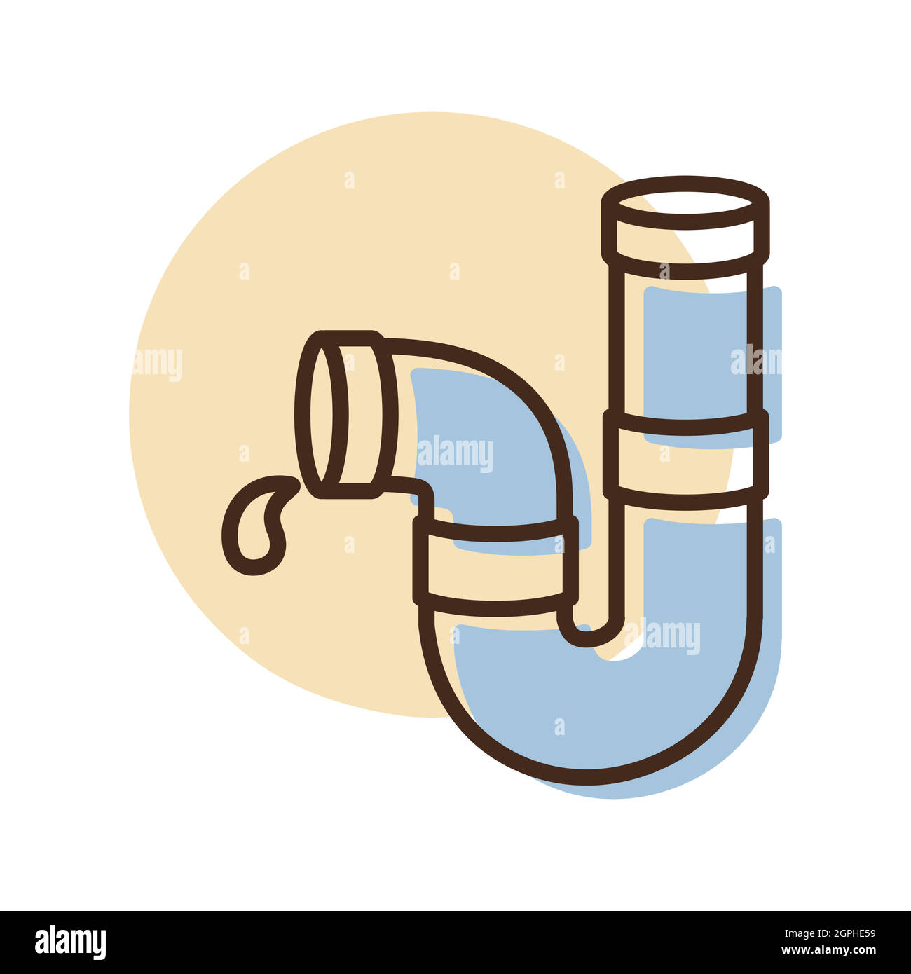 Plumbing symbol hi-res stock photography and images - Alamy