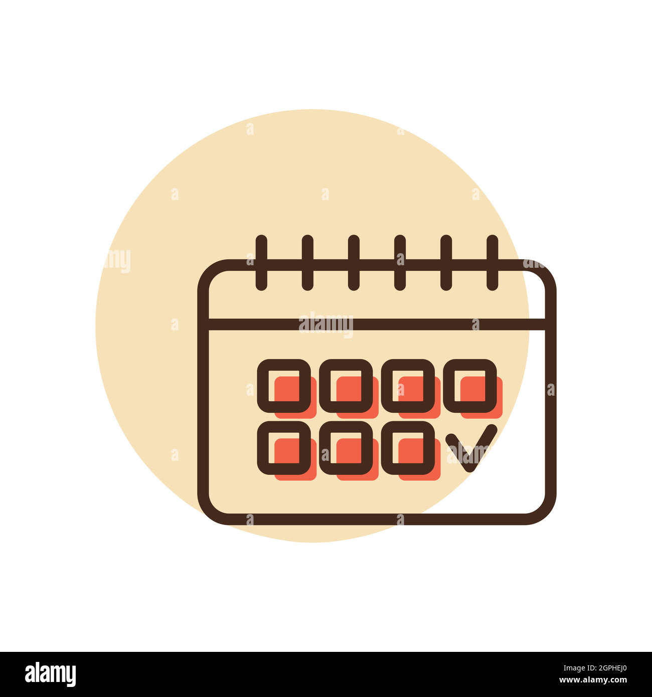 Mobile page icon outline Stock Vector Images - Alamy