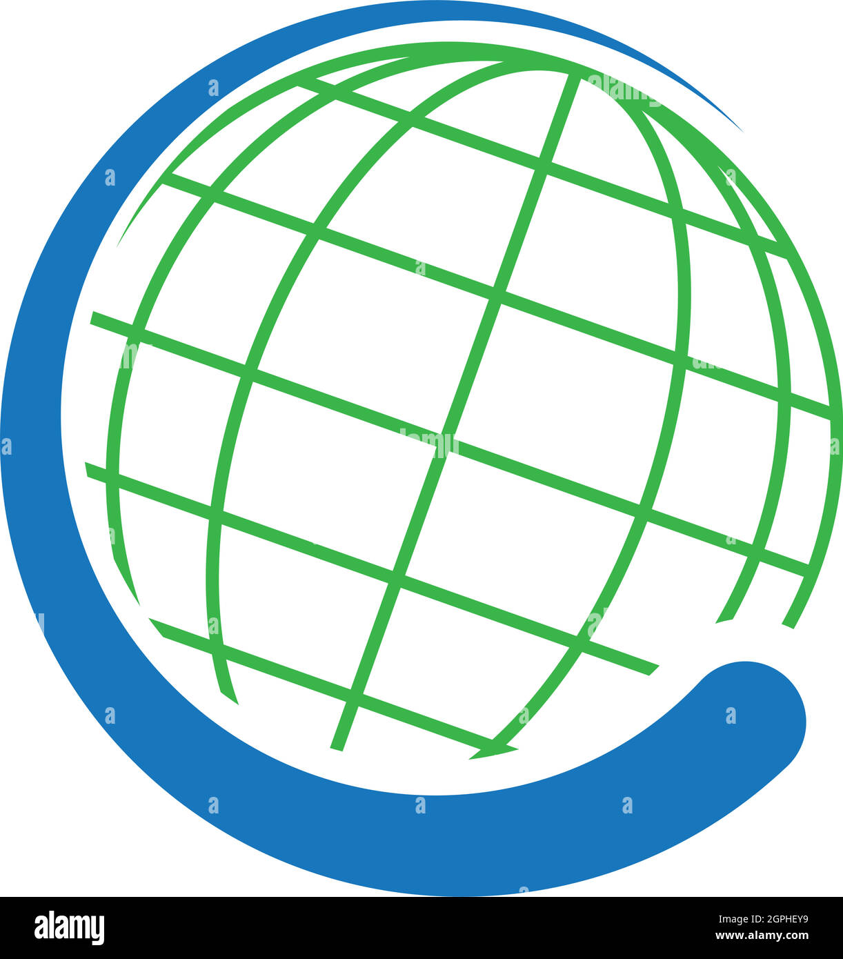 Development globe map Stock Vector Images - Alamy