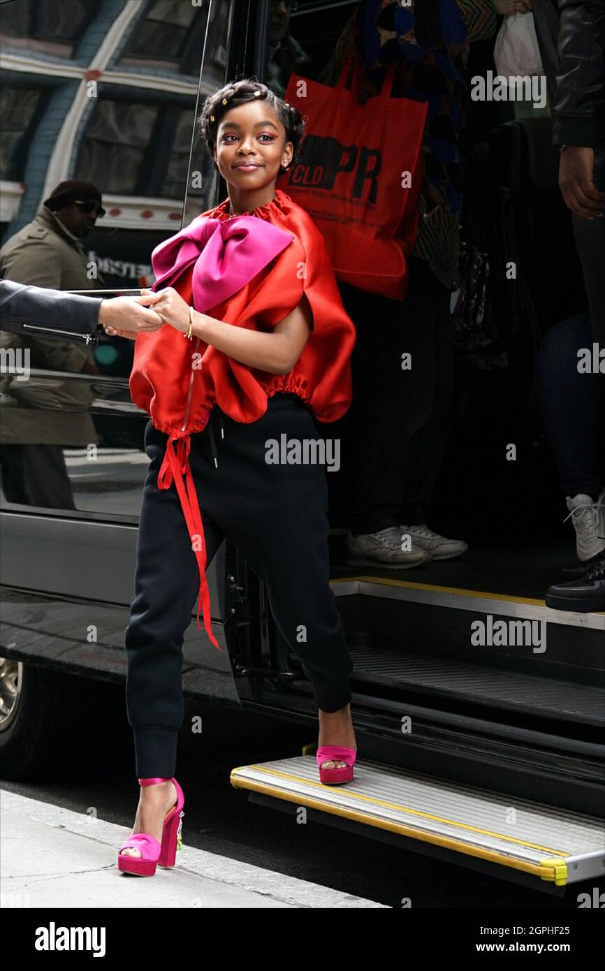 New York - NY - 20190402 Melissa Martin is seen arriving at the Build ...