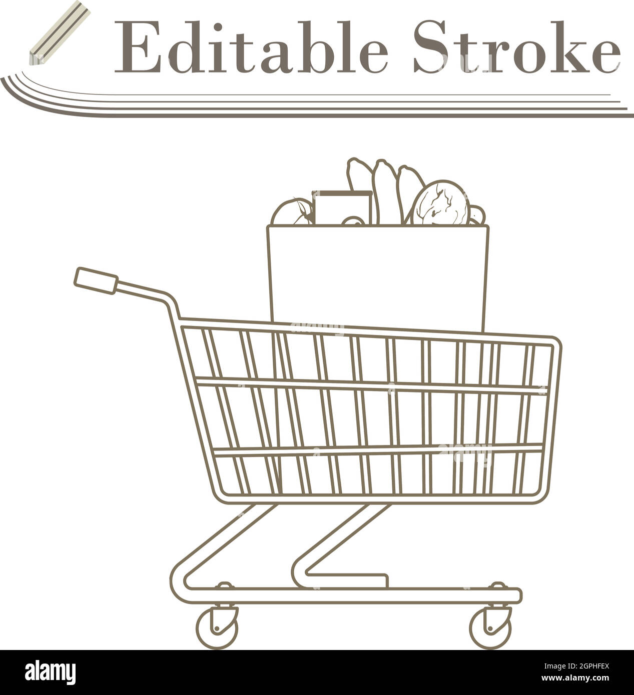 Food product line Cut Out Stock Images & Pictures - Alamy