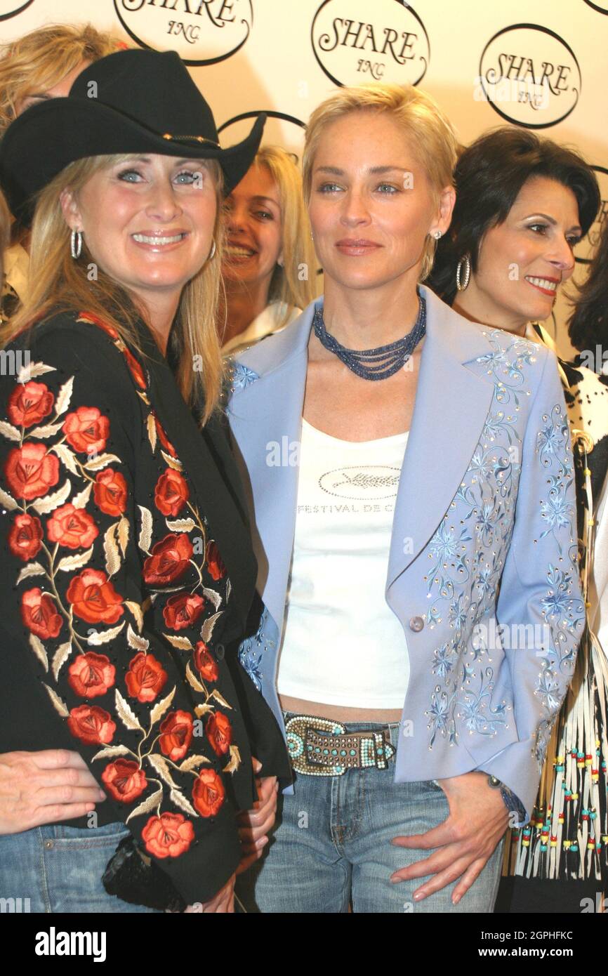 Kelly Stone, Sharon Stone (sister) 05/15/04 51ST ANNUAL BOOMTOWN PARTY ...