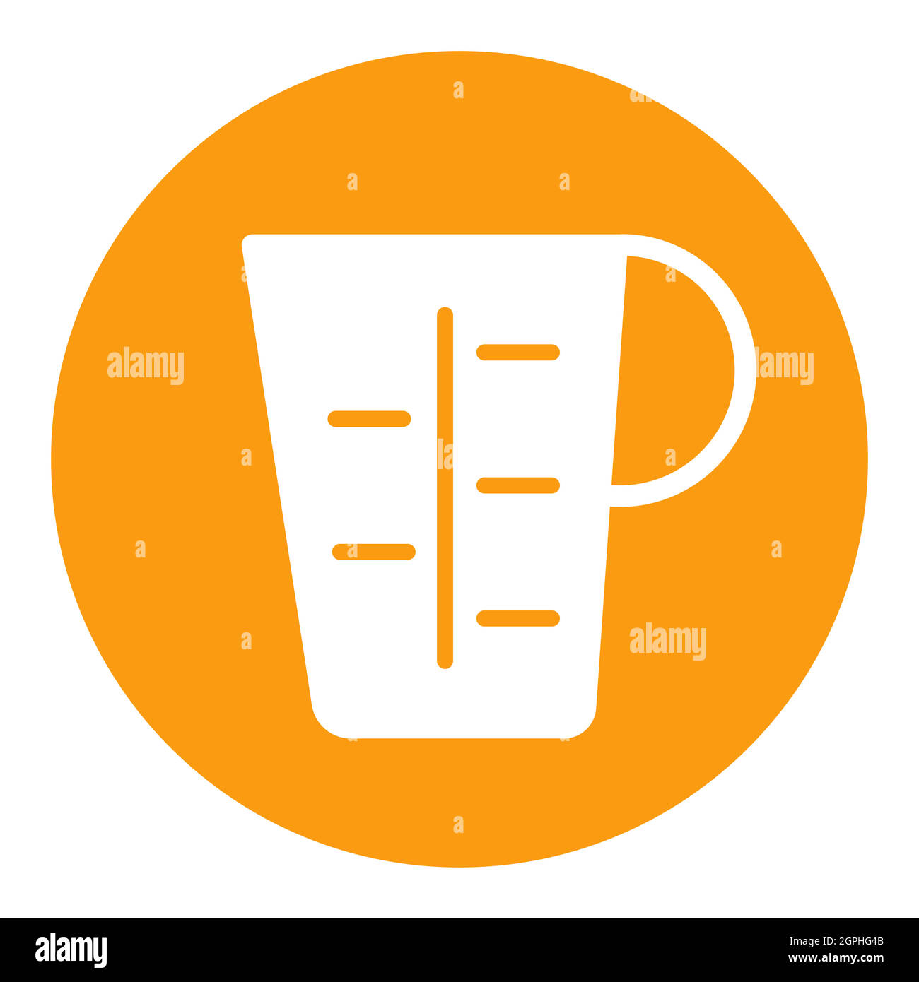 Measuring container Cut Out Stock Images & Pictures - Alamy