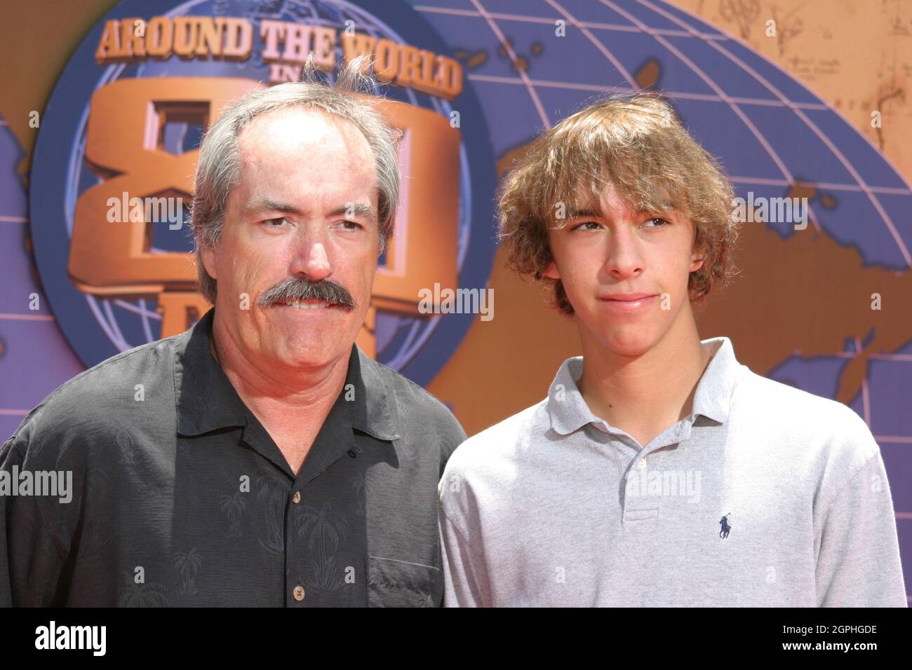 Powers Boothe and son Preston 06/13/04 AROUND THE WORLD IN 80 DAYS at ...