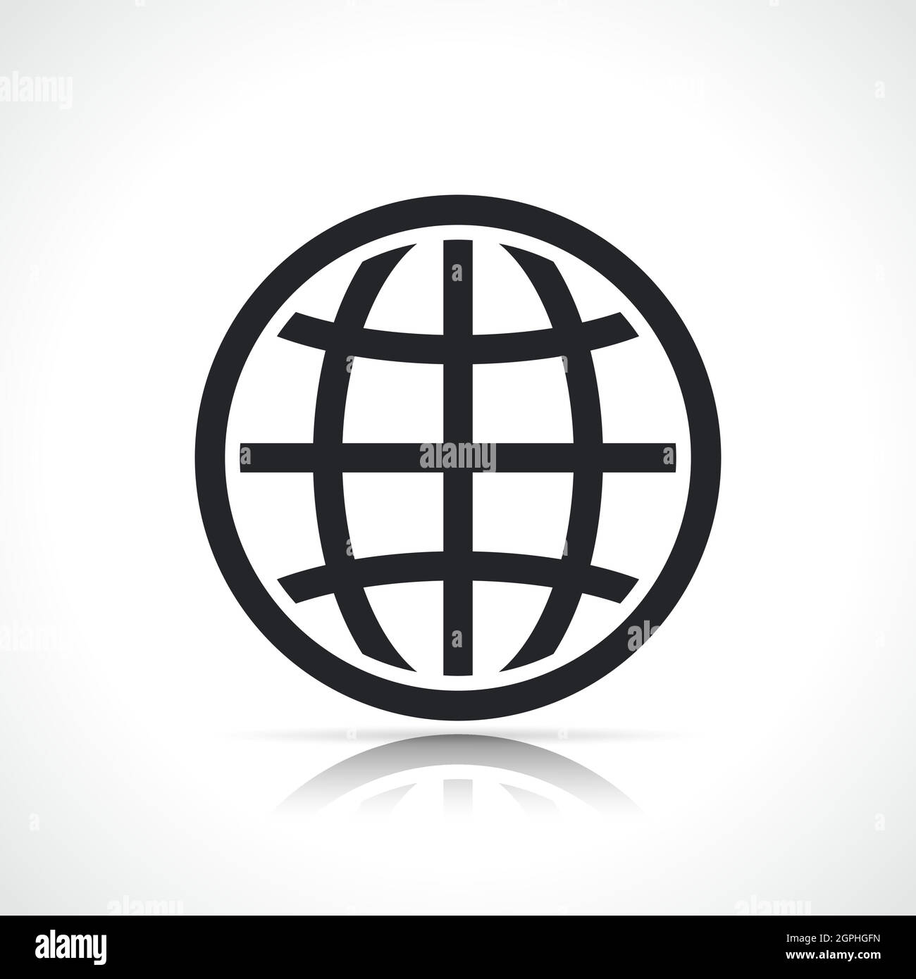 World earth isolated icon Stock Vector Images - Alamy