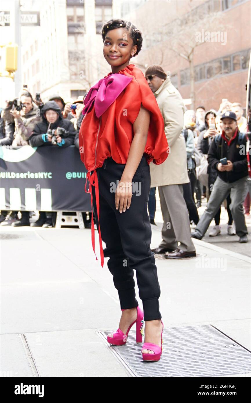 New York - NY - 20190402 Melissa Martin is seen arriving at the Build ...