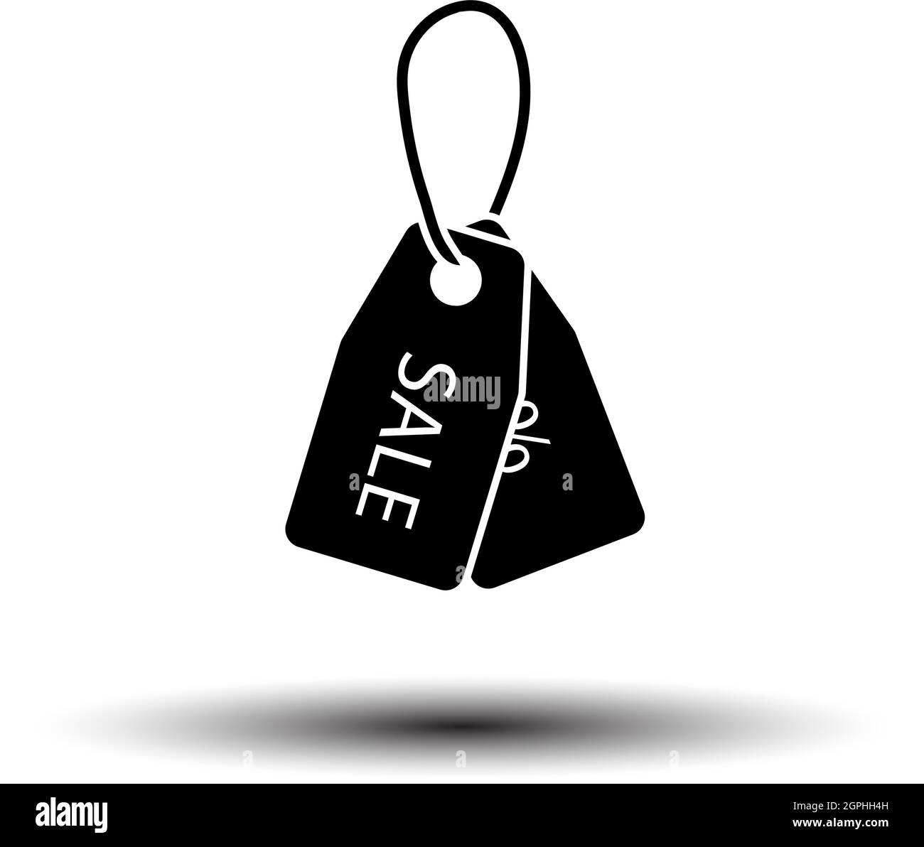 Icon tags label Black and White Stock Photos & Images - Alamy
