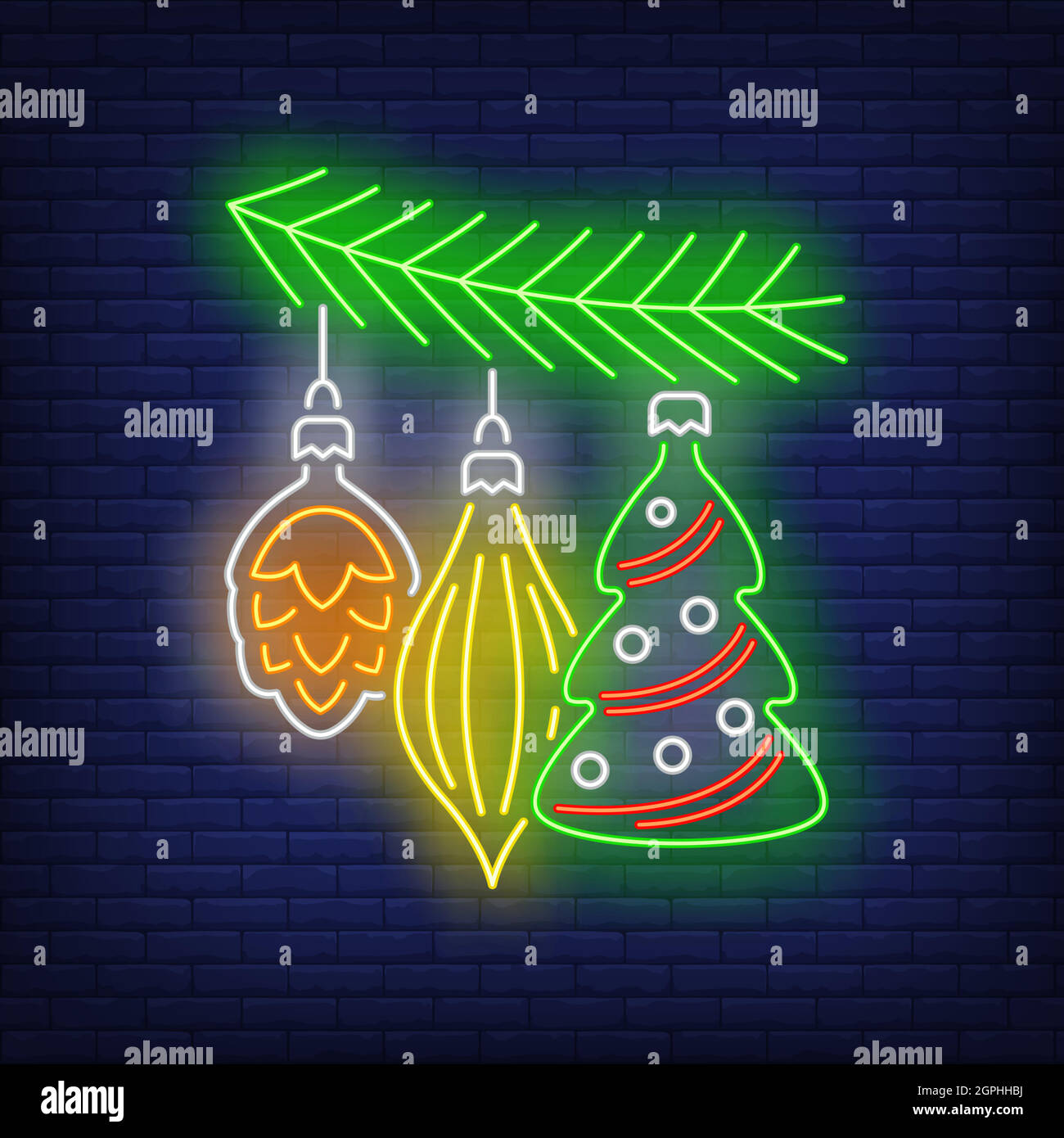 Decorative fir cone on Stock Vector Images - Alamy