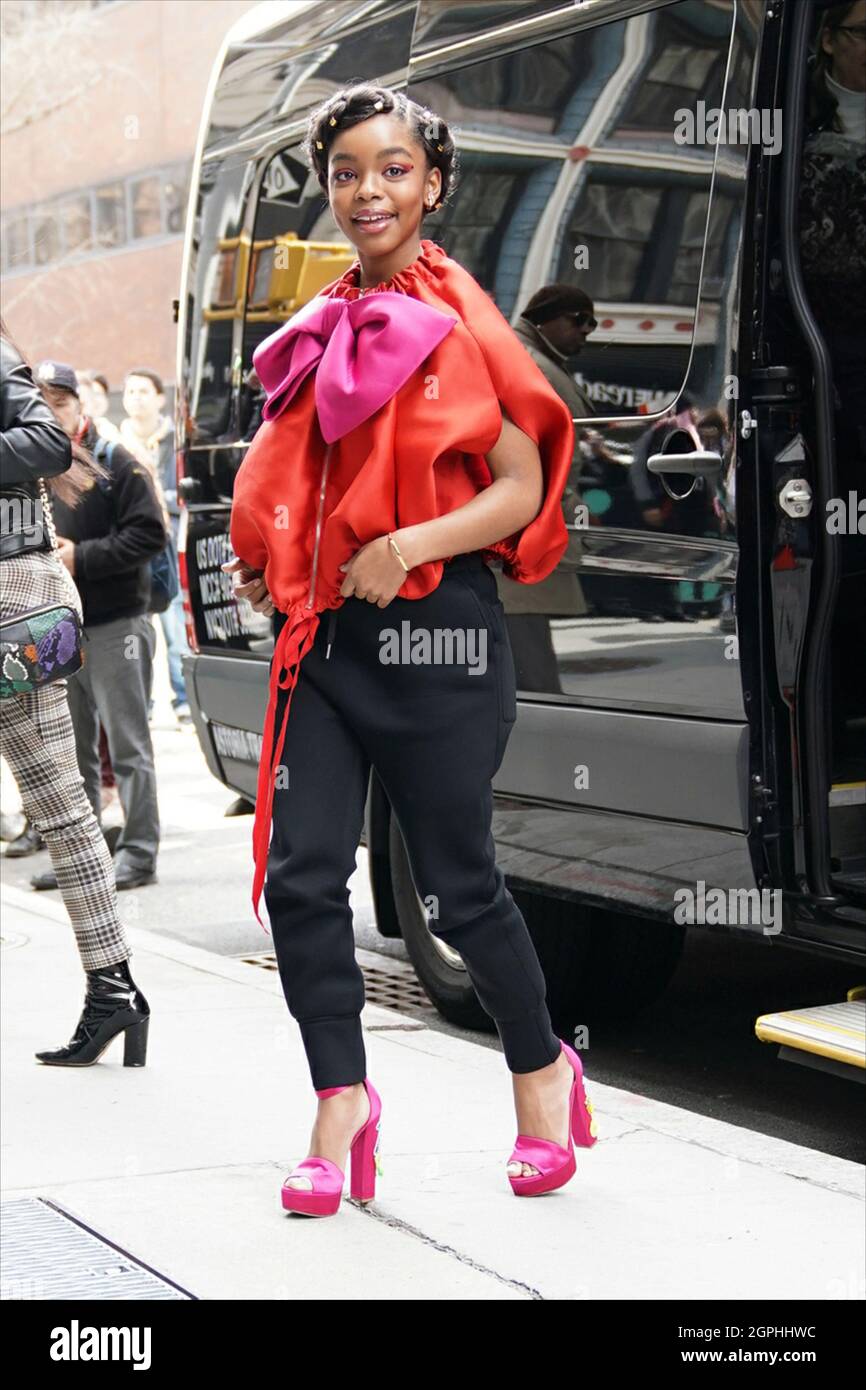 New York - NY - 20190402 Melissa Martin is seen arriving at the Build ...