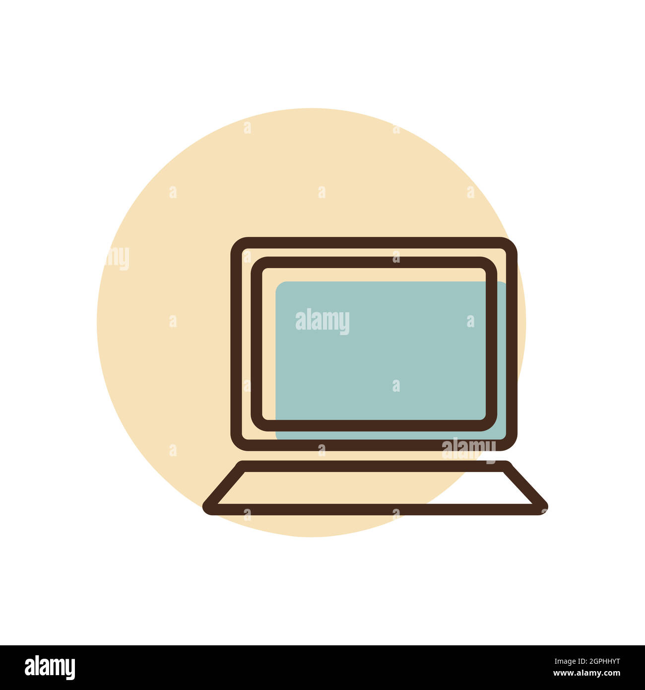 Web design desktop laptop Stock Vector Images - Alamy