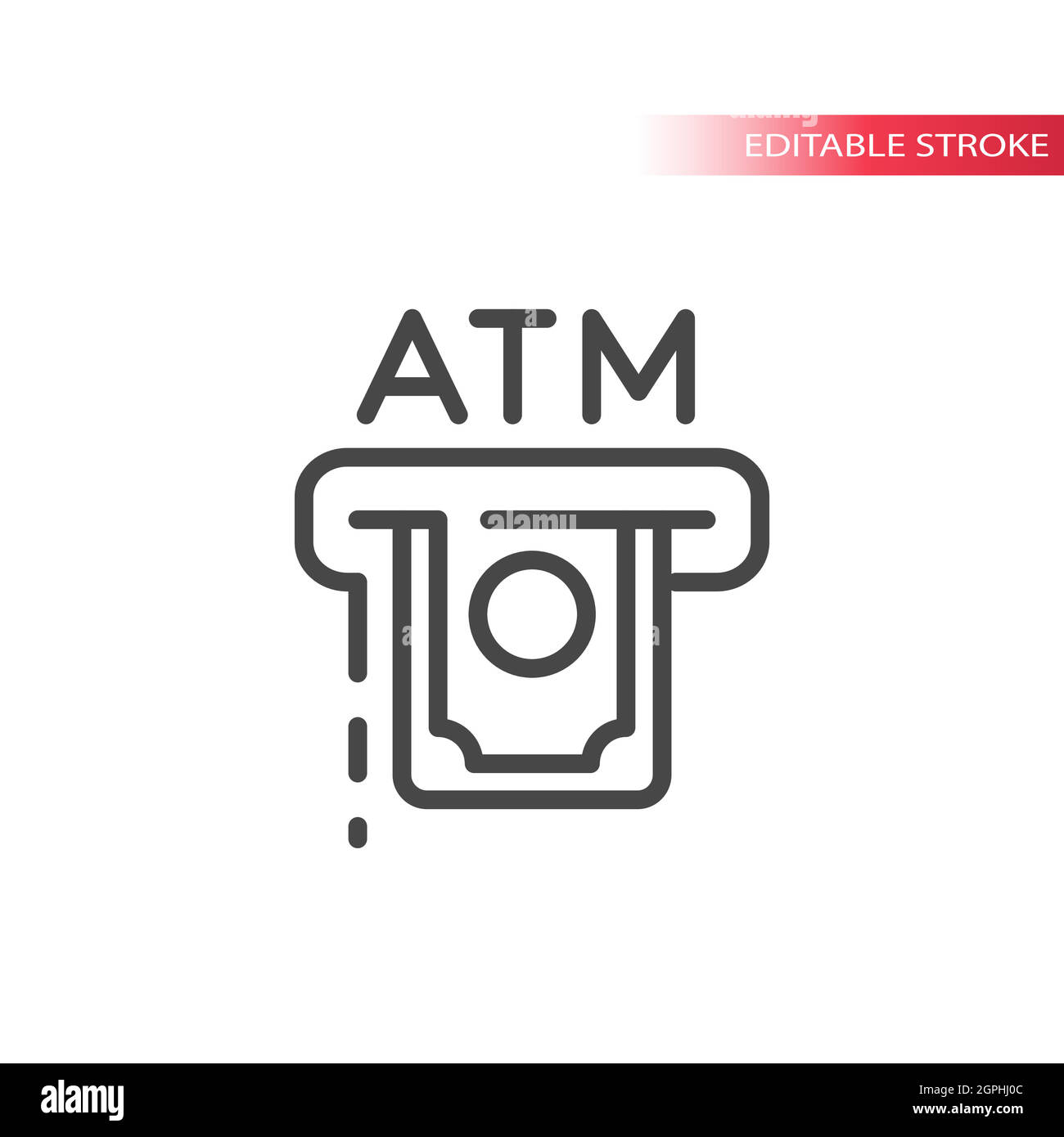 Money machine Stock Vector Images - Alamy