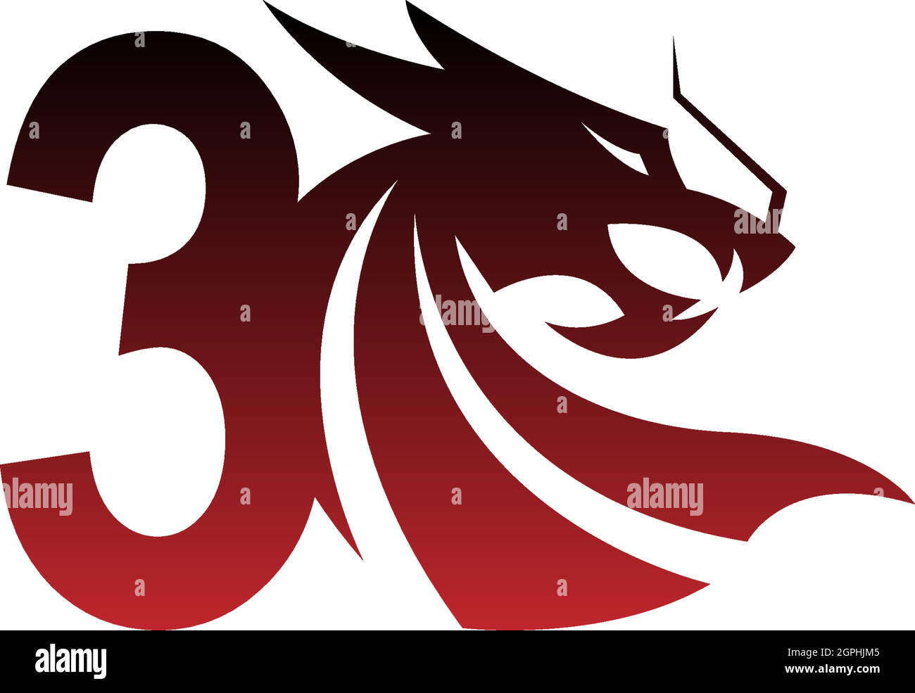 Number 3 logo hi-res stock photography and images - Alamy