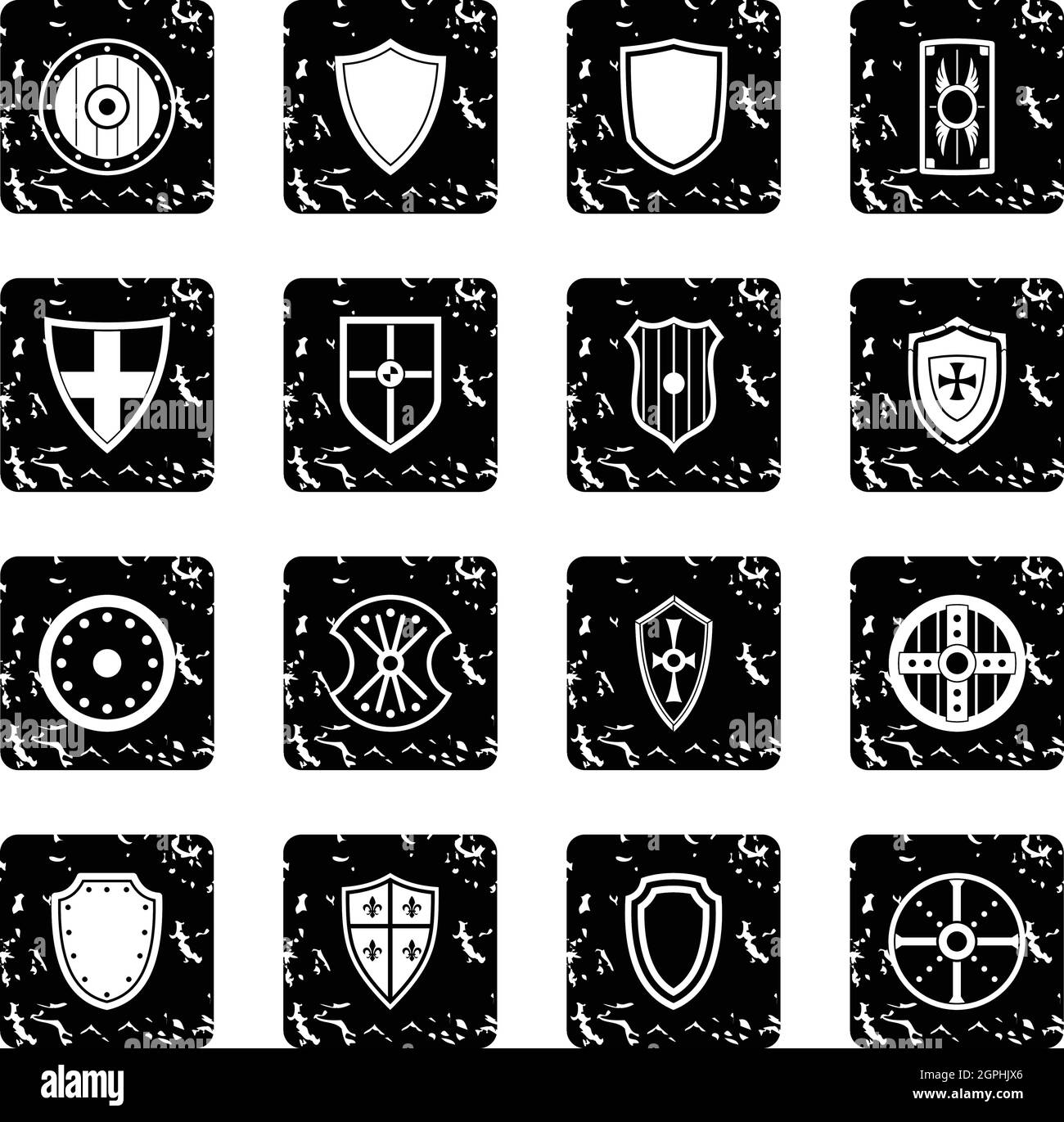 Shield collection Cut Out Stock Images & Pictures - Alamy