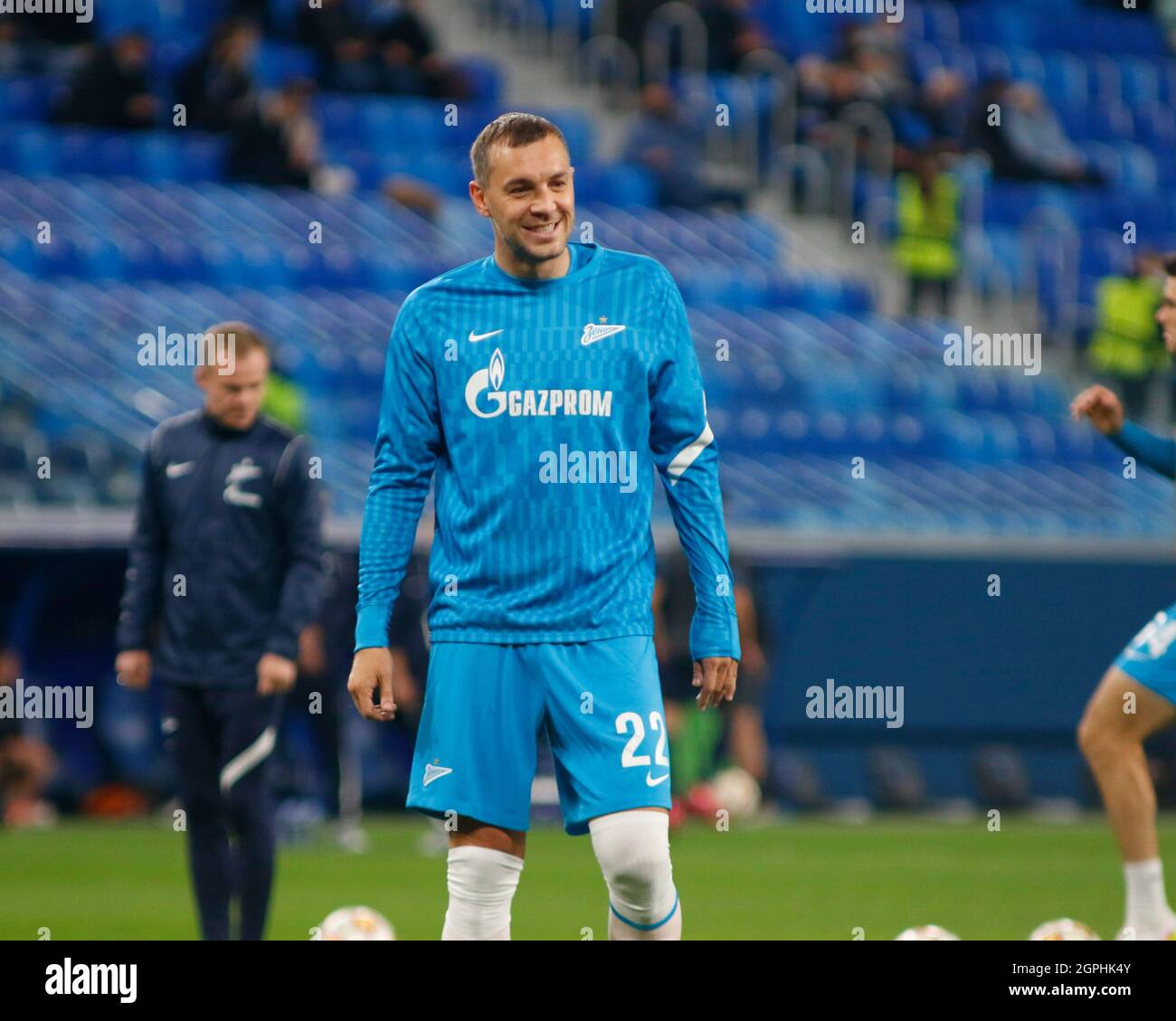 Saint Petersburg, Russia - 25 September 2021: Football, UEFA Champions ...