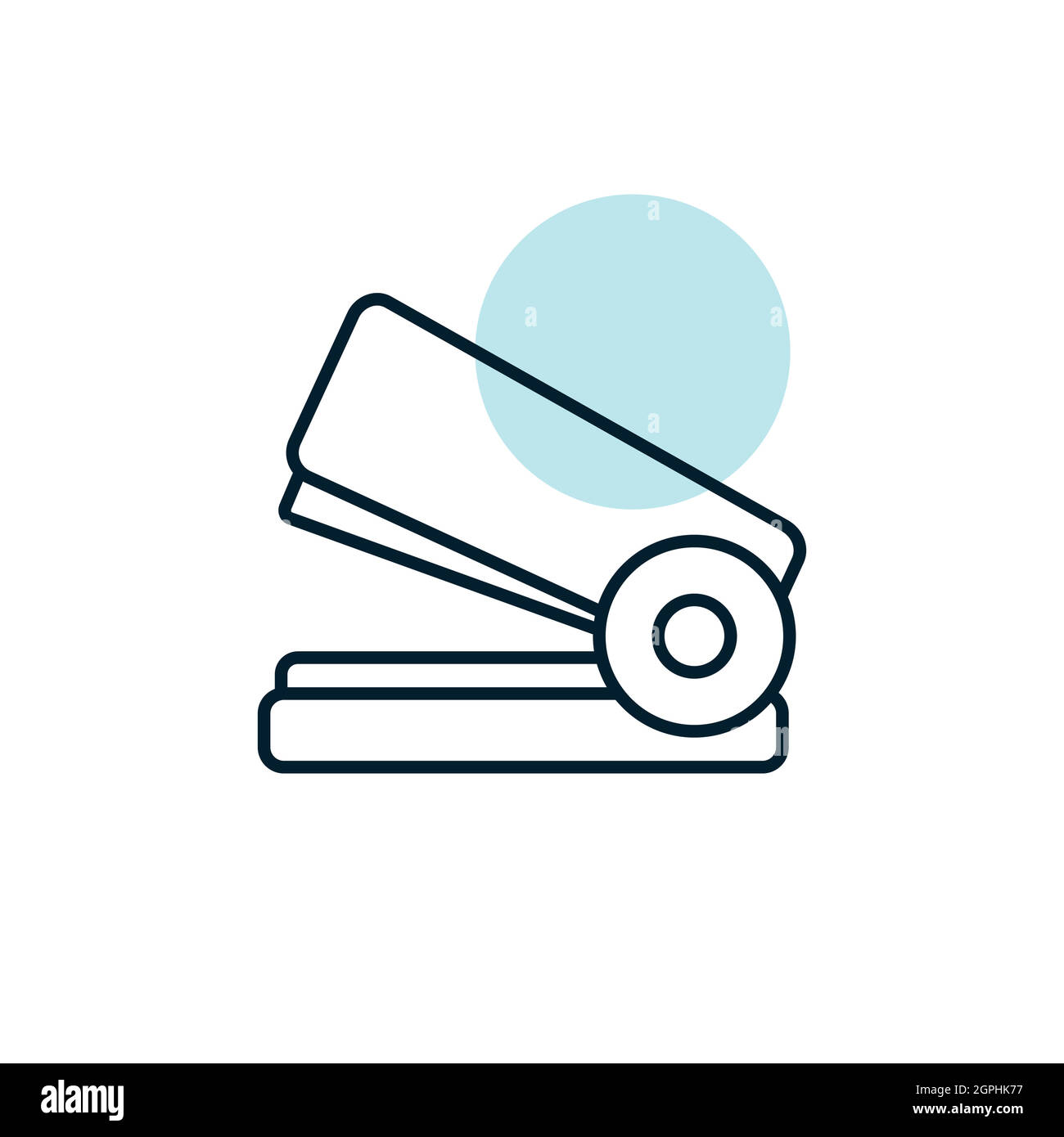 Stapler outline icon. Workspace sign Stock Vector Image & Art - Alamy