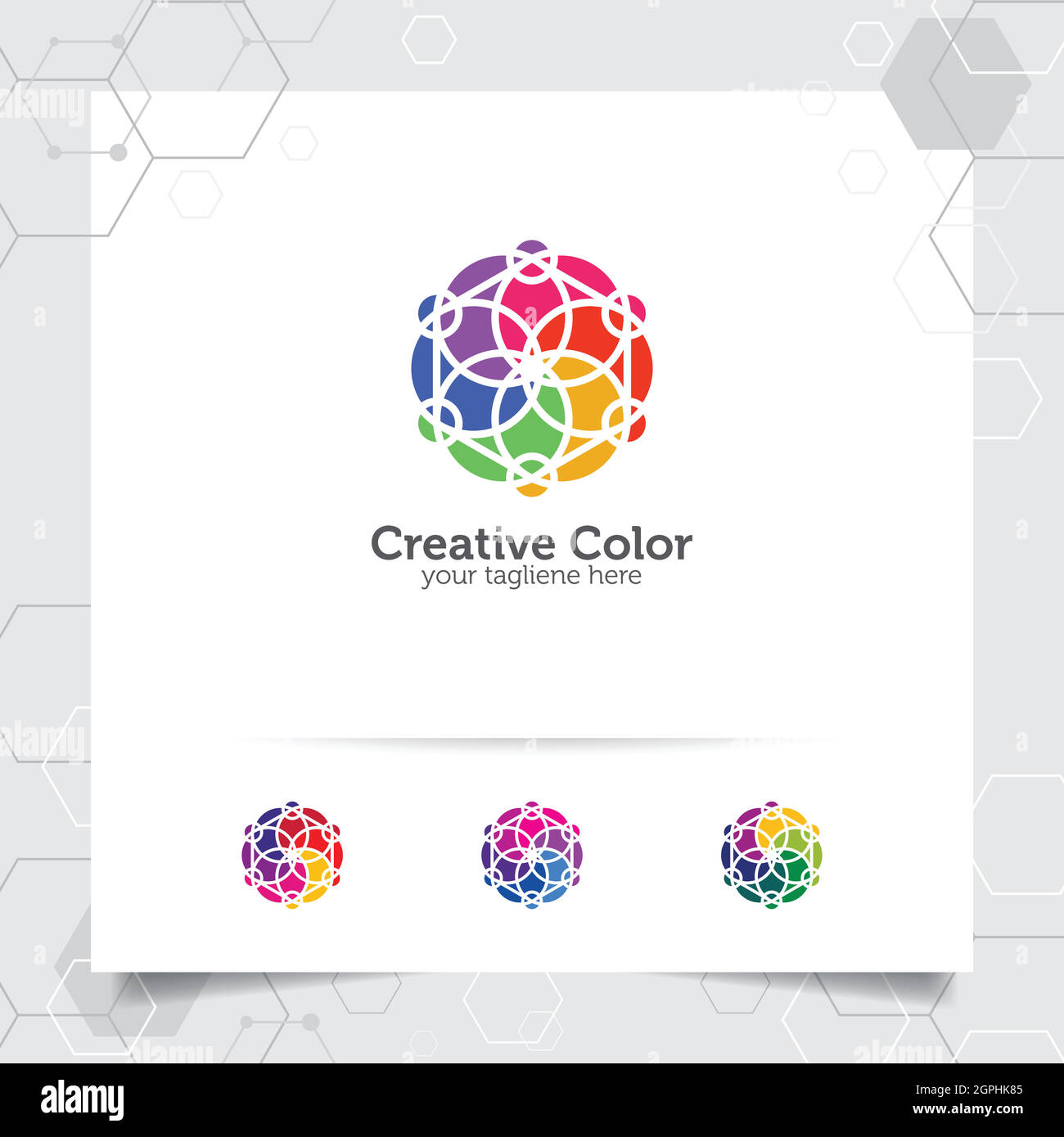 Colorful Circles Logo