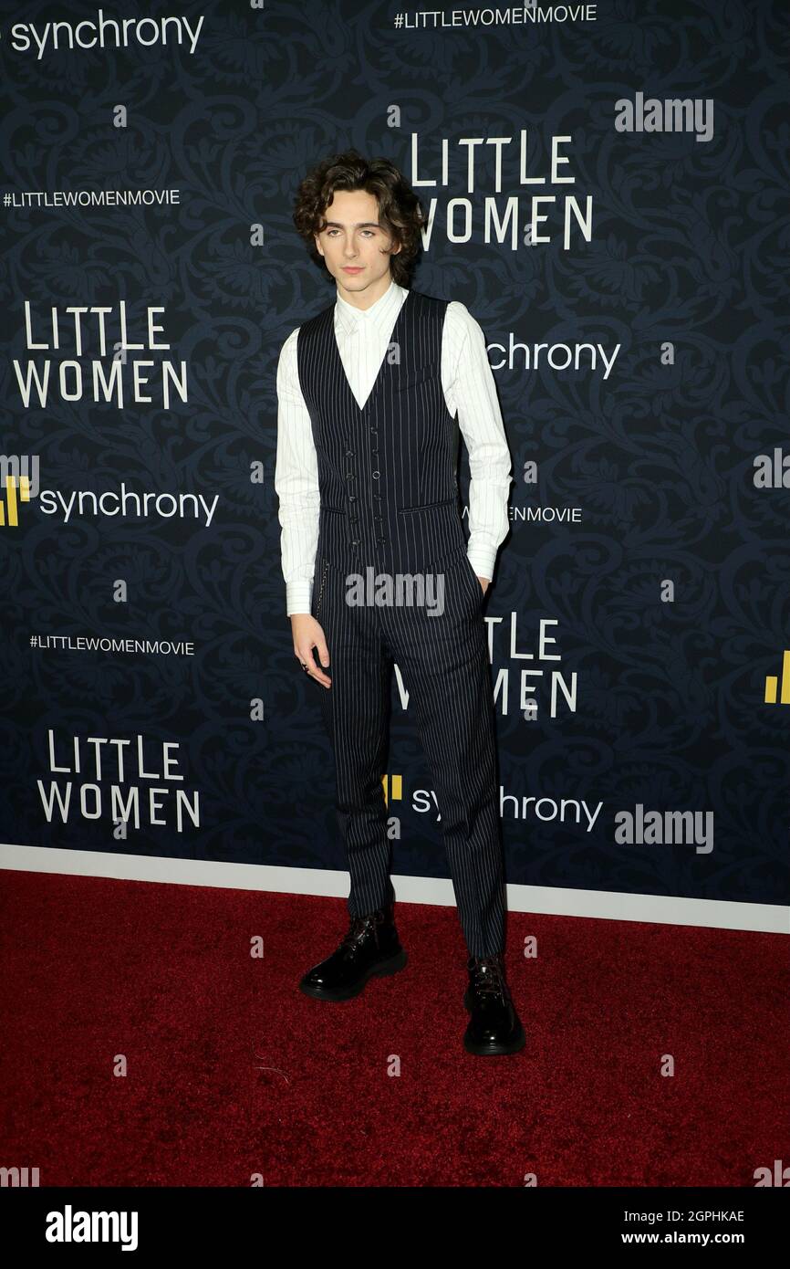 New York - NY - 20191207 Arrivals at Little Women Premiere. -PICTURED ...