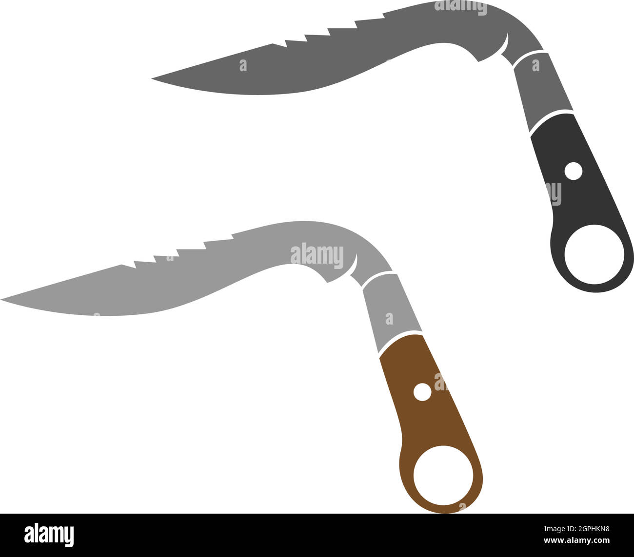 Knife icon logo design vector template Stock Vector Image & Art - Alamy