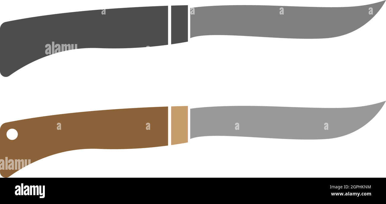 Knife icon logo design vector template Stock Vector Image & Art - Alamy