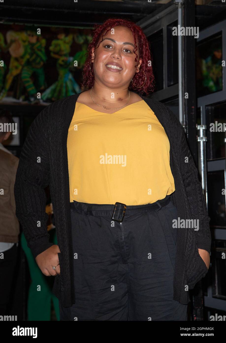London, UK. 28th Sep, 2021. Emily Campbell attends the gala performance ...