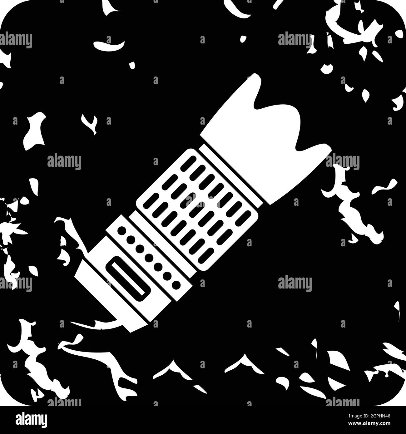 Interchangeable lens icon, grunge style Stock Vector Image & Art - Alamy