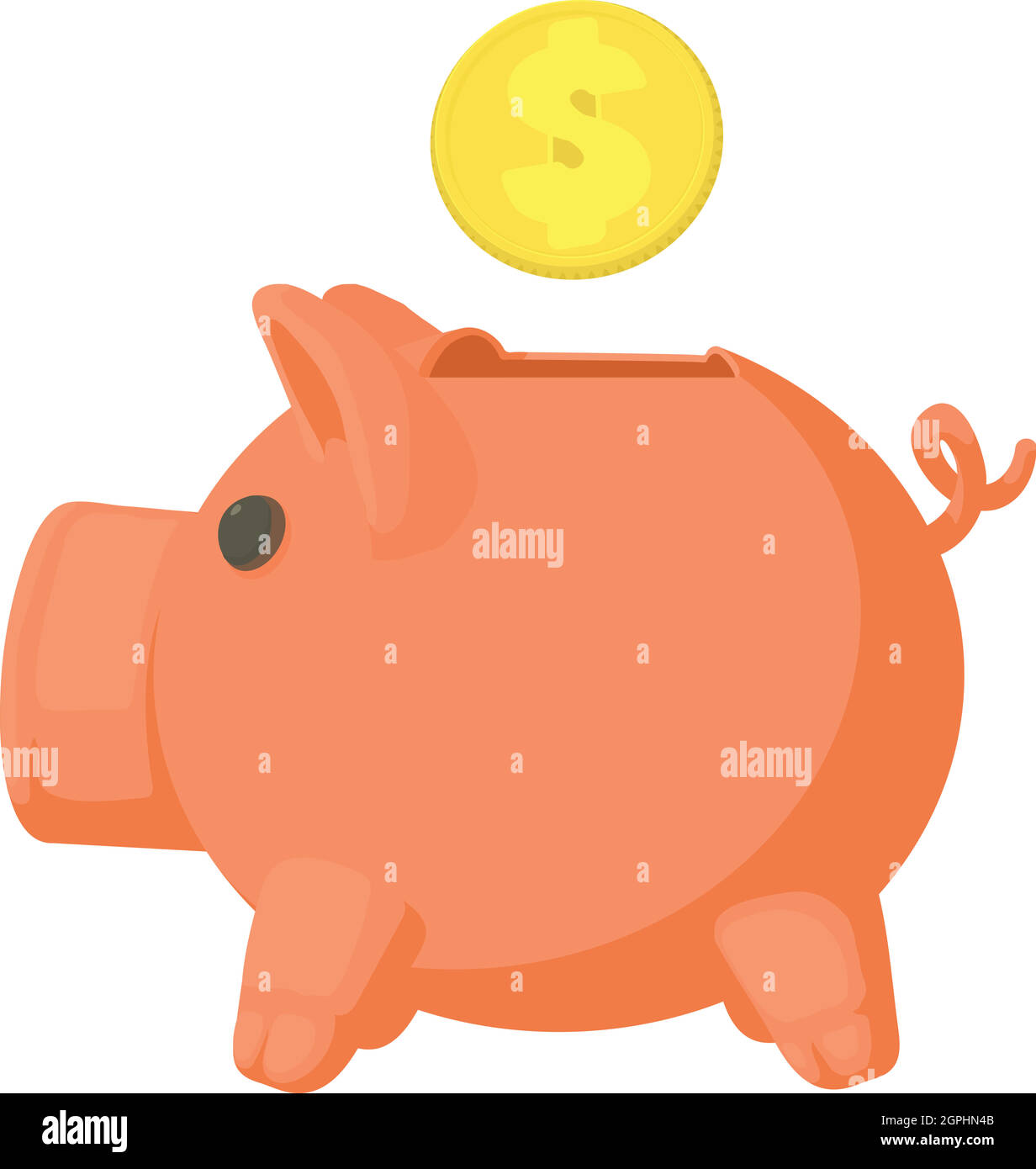 Money box icon, cartoon style Stock Vector Image & Art - Alamy