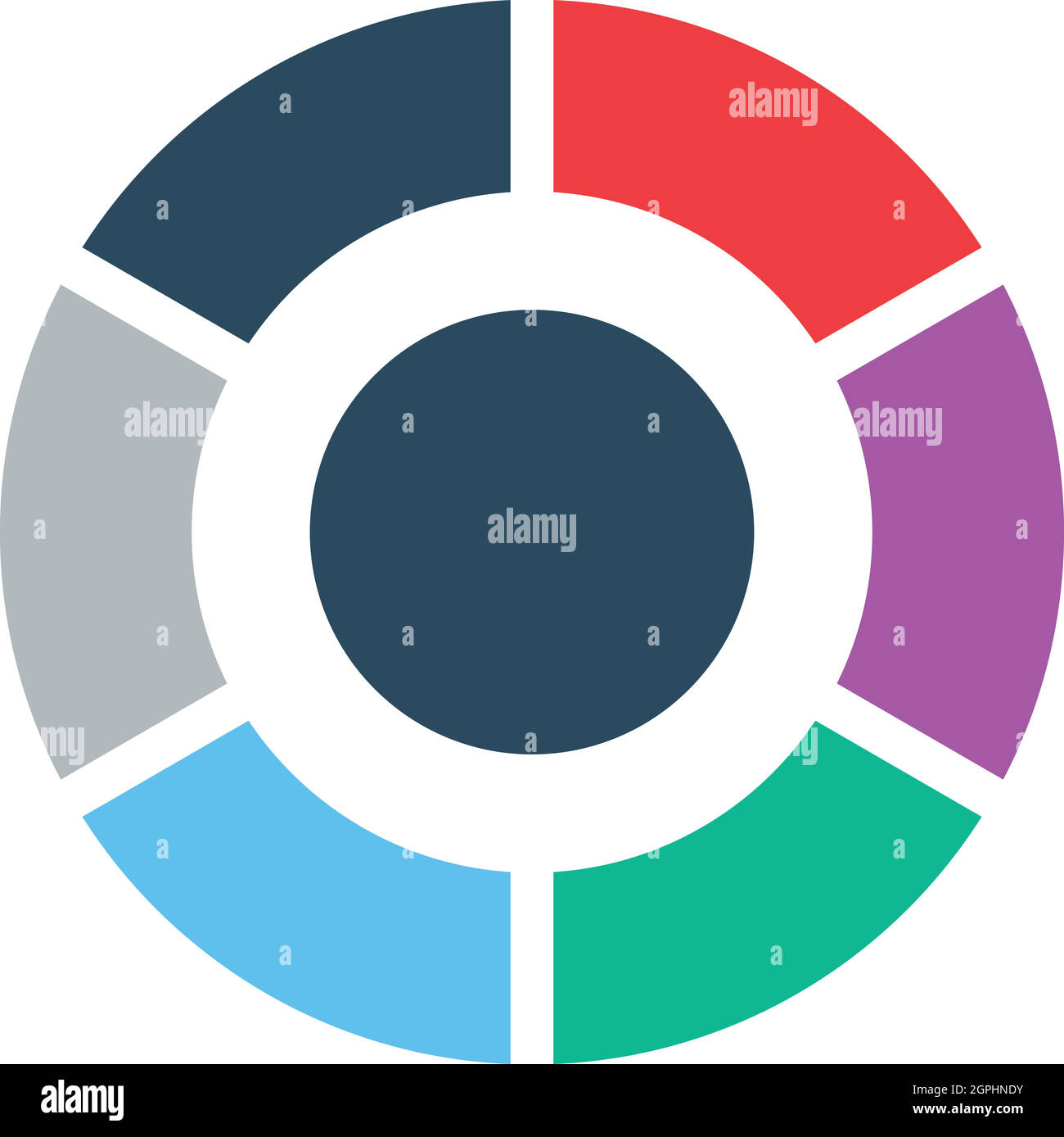 Striped circle icon, flat style Stock Vector Image & Art - Alamy