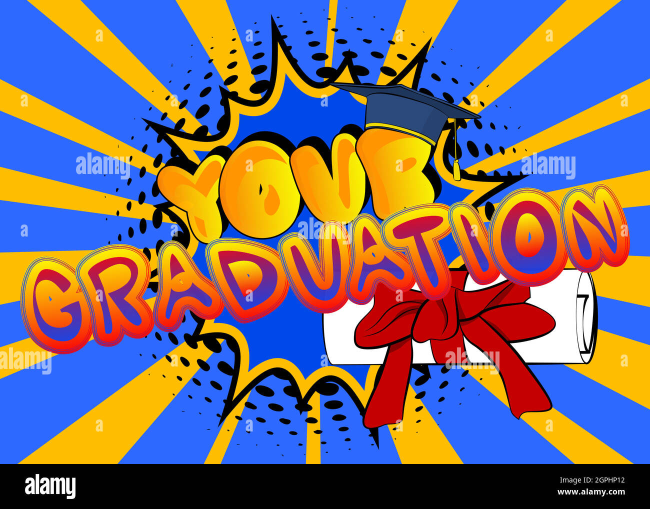 School year end Stock Vector Images - Alamy