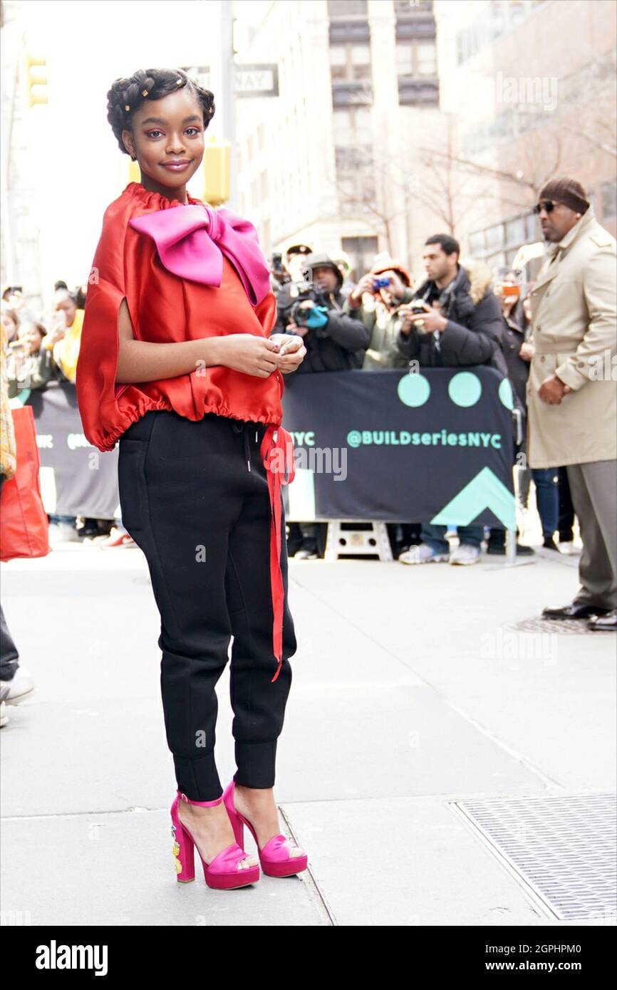 New York - NY - 20190402 Melissa Martin is seen arriving at the Build ...