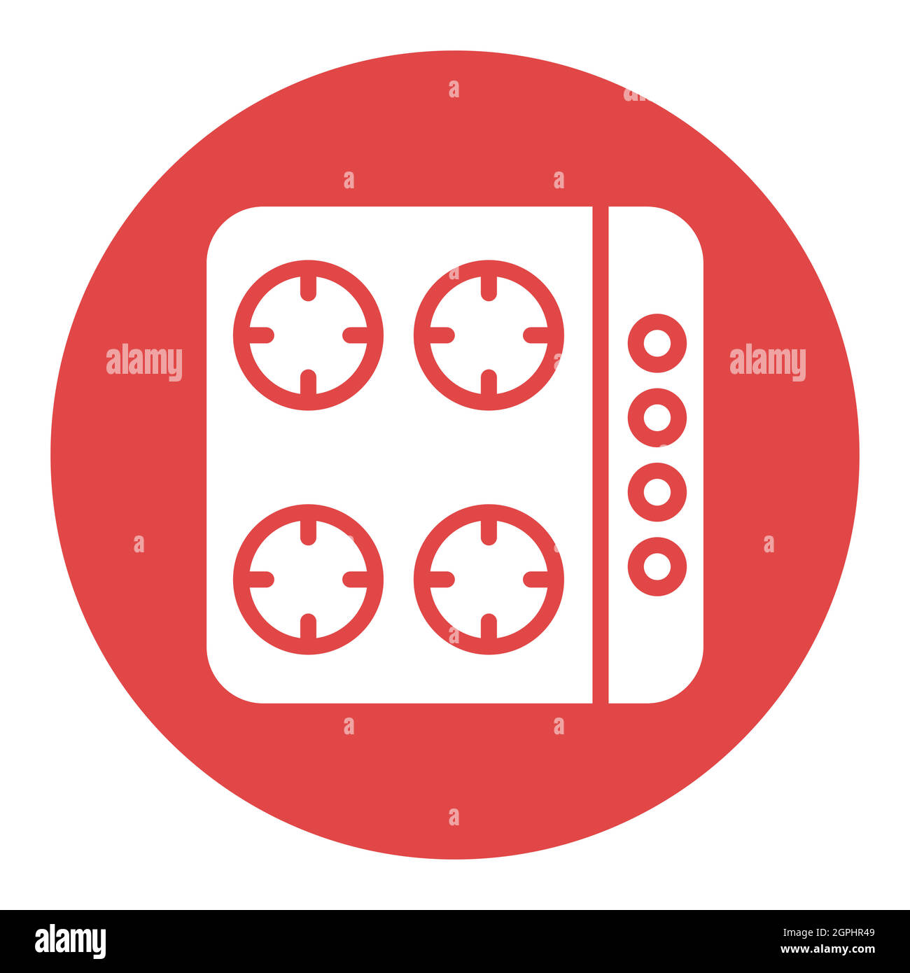 Induction hob symbol Stock Vector Images - Alamy