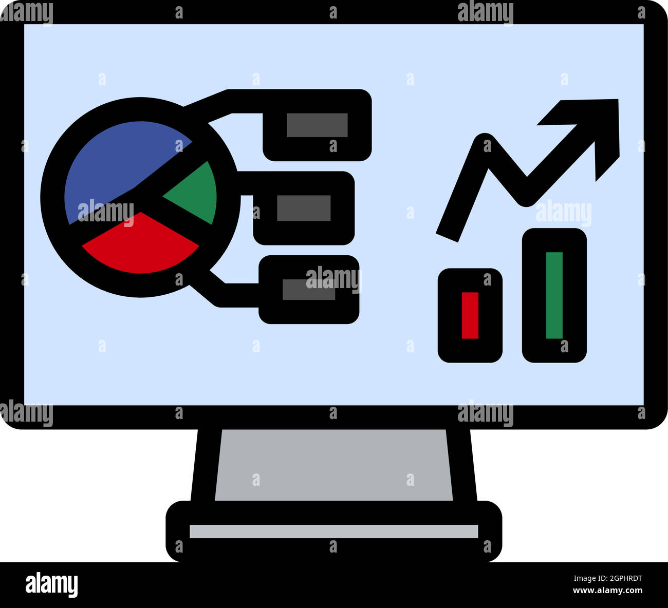 Monitor With Diagram High Resolution Stock Photography and Images - Alamy