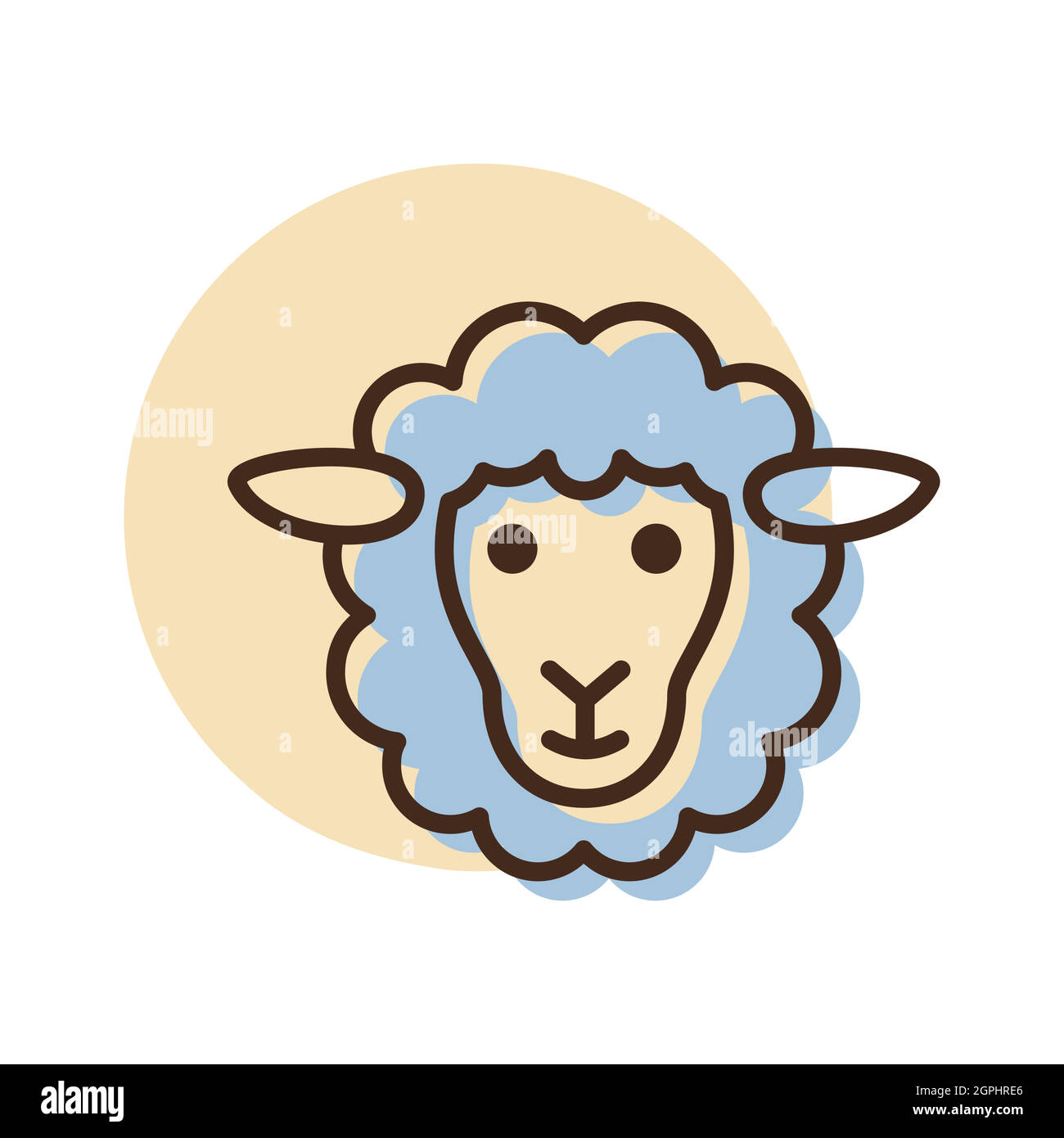 Ram head icon hi-res stock photography and images - Alamy