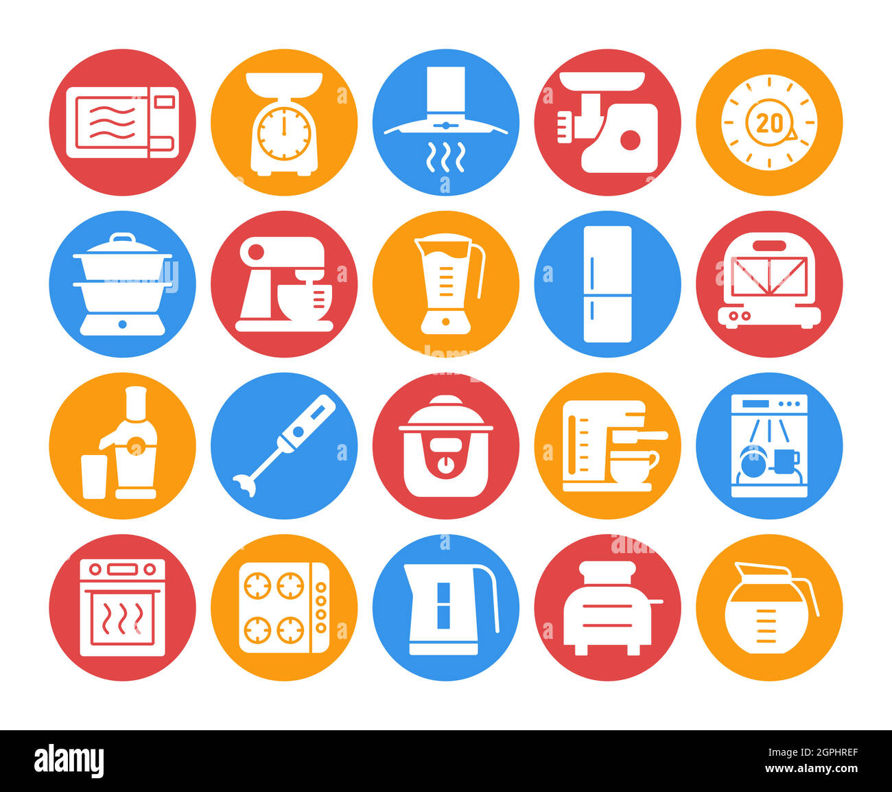 Kitchen dishwasher refrigerator Cut Out Stock Images & Pictures - Alamy