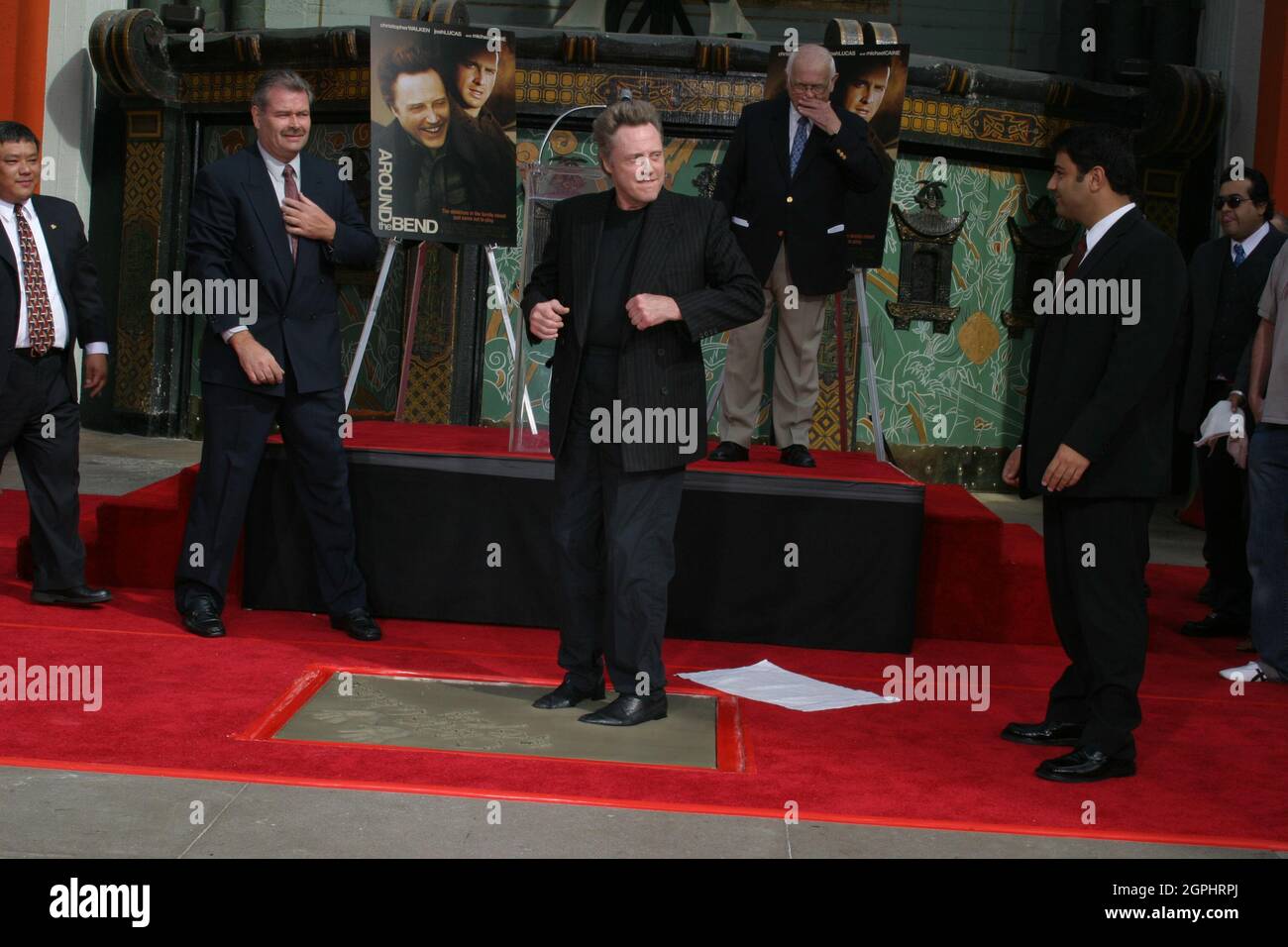 Christopher Walken 10/08/04 Christopher Walken's Hand and Footprint ...