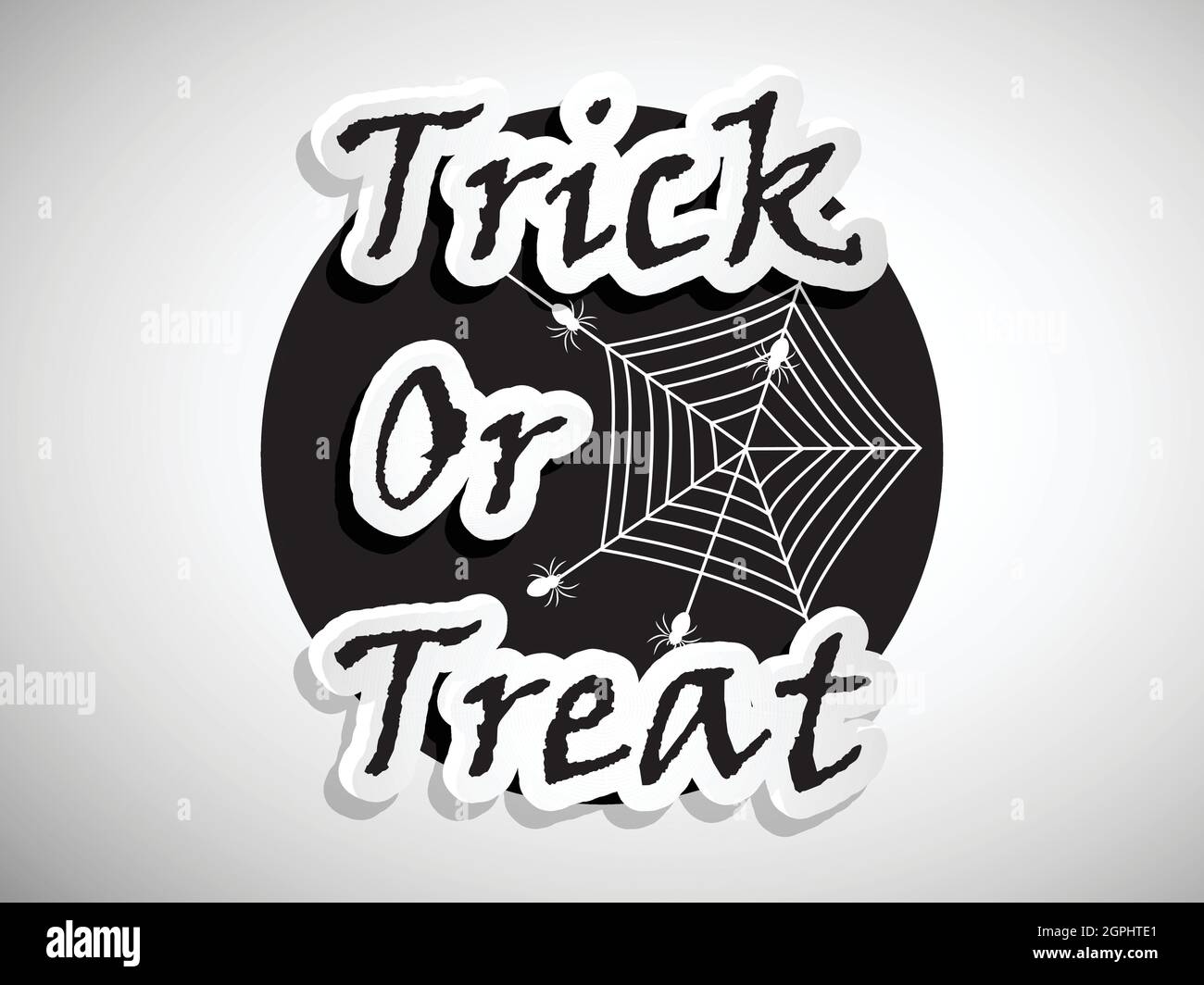 Happy halloween scary pumpkin background Black and White Stock Photos ...